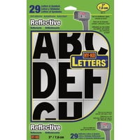 Midwest Fastener Hy-Ko Reflective Letter Set 3" LETTERS, Each - Walmart.com