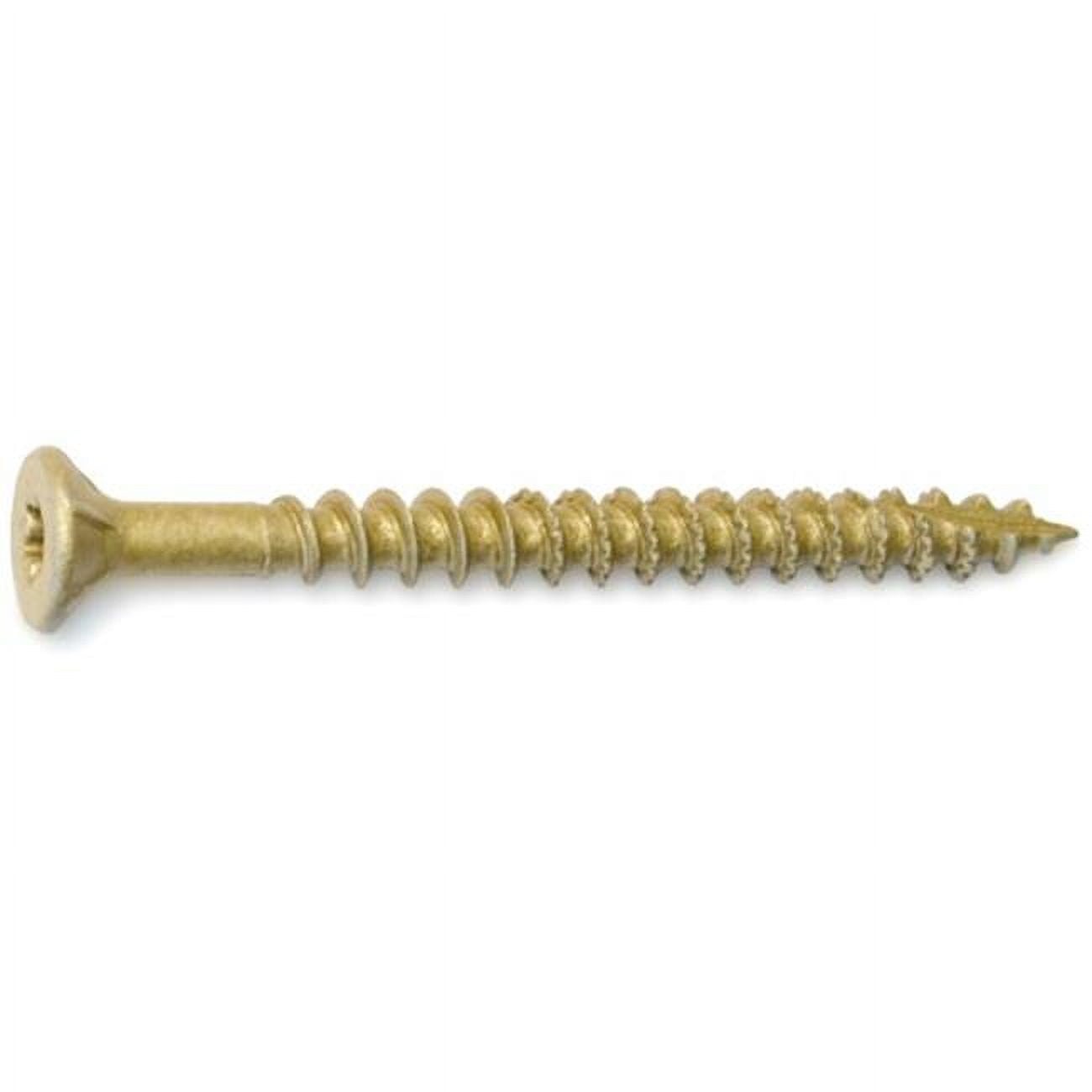 Midwest Fastener MF12111 12 x 2.5 Tan Saberdrive Wood Screws - 30 Piece ...