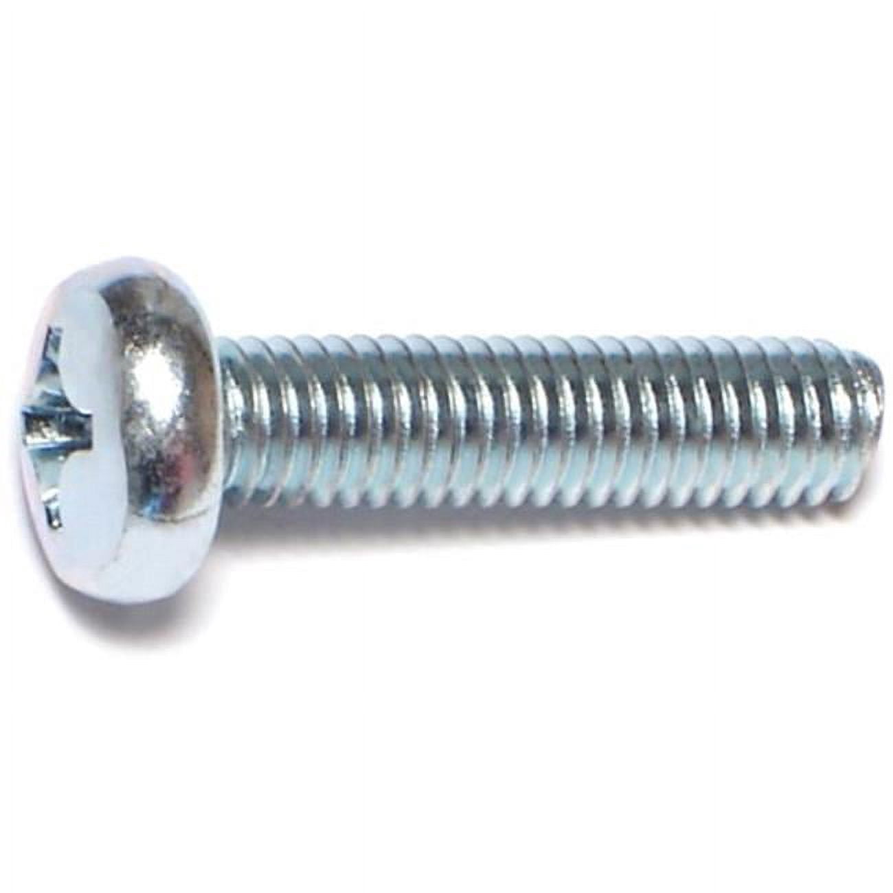 Midwest Fastener MF24383 M6-1.00 x 25 mm Phillips Pan Machine Screws ...