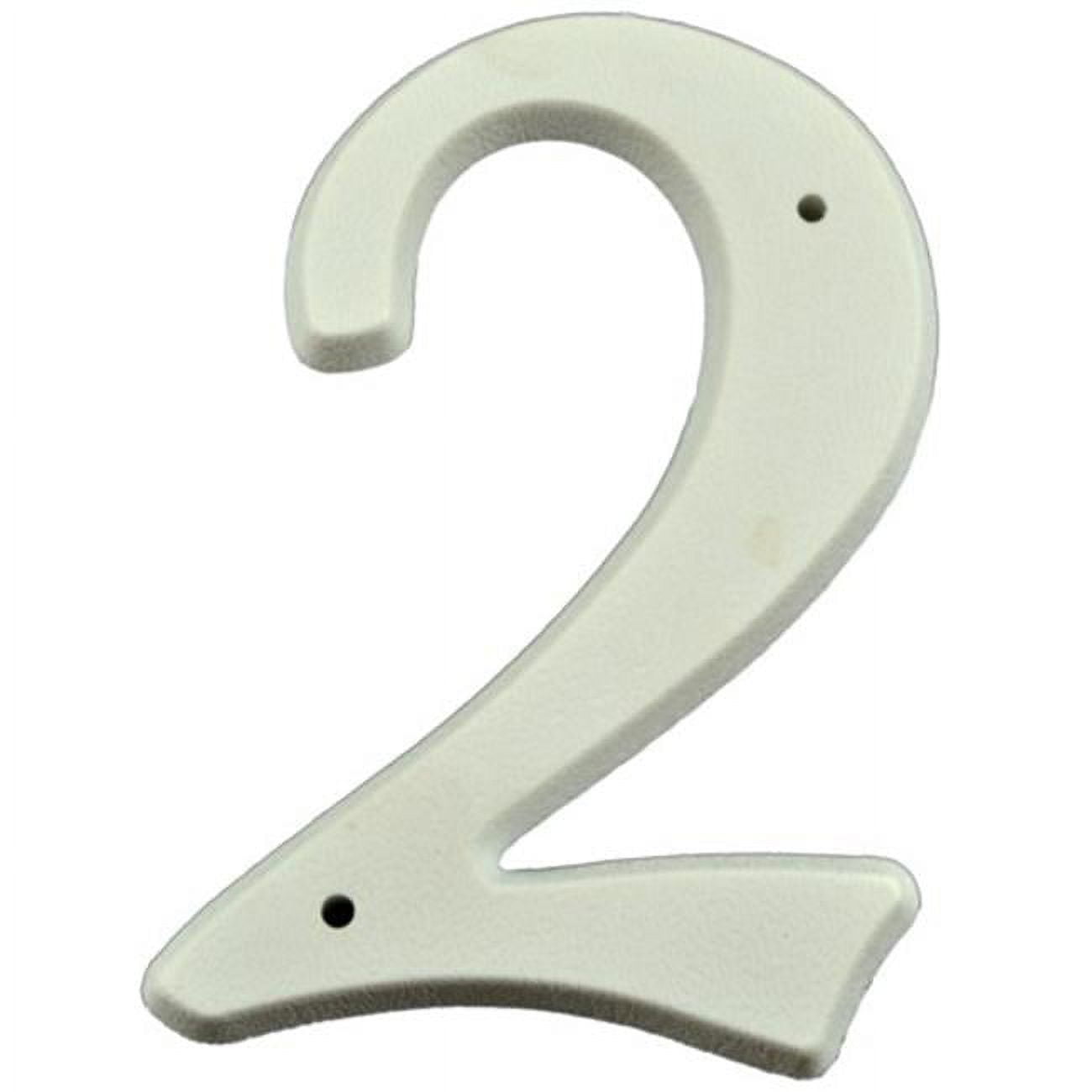 Midwest Fastener MF360173 5.25 in. - 2 White House Numbers - 3 Piece ...