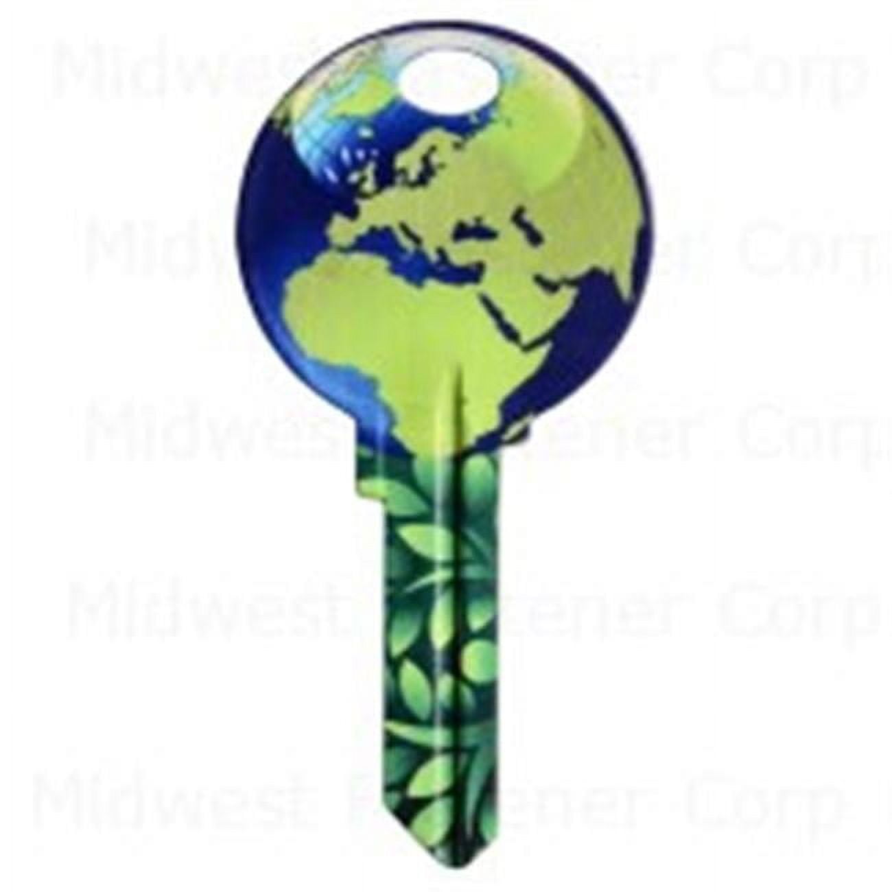 Midwest Fastener MF374007 KW1 & Earth Earth Key Blanks - Walmart.com