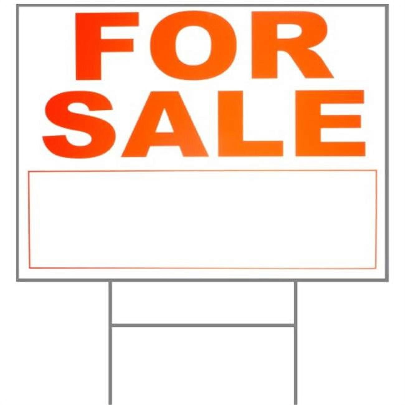 Midwest Fastener MF394042 18 x 24 for Sale Sign - 1 Piece - Walmart.com