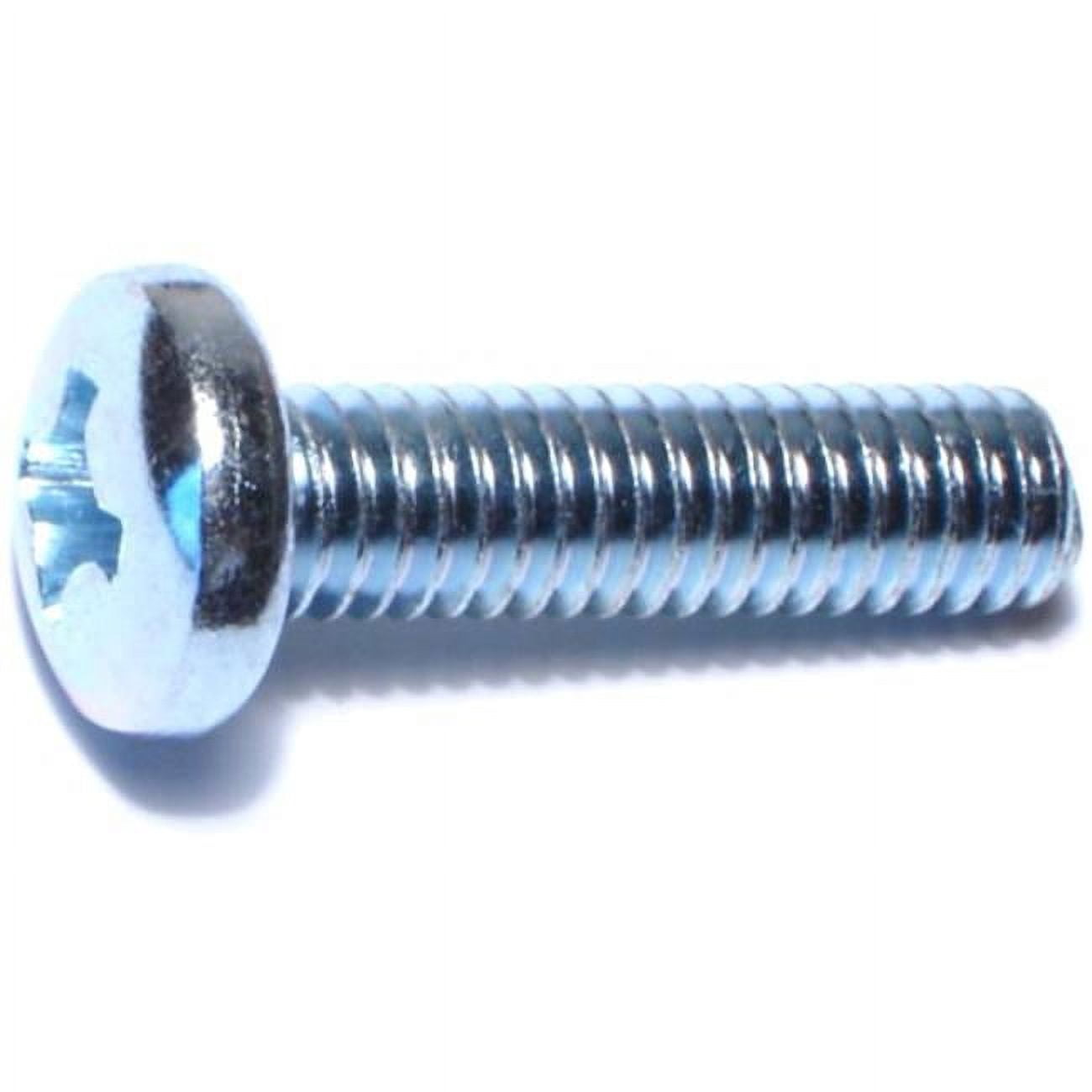 Midwest Fastener MF77543 0.31-18 x 1.25 Phillips Pan Machine Screws ...