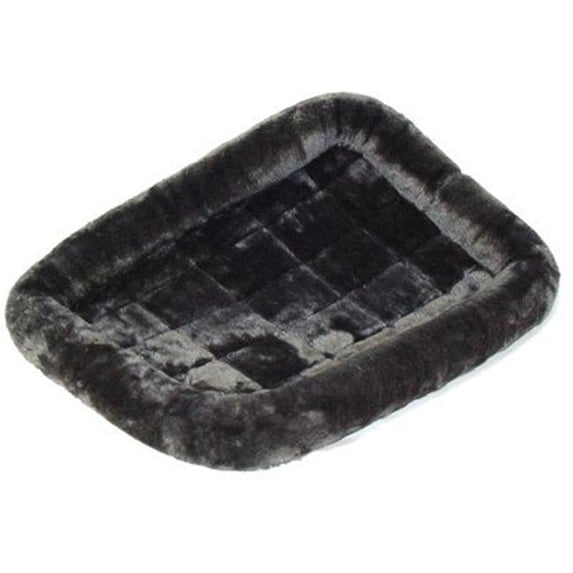 Midwest Homes For Pets / QuietTime Fleece, Plush Bolstered Bed/ Fits 18 ...