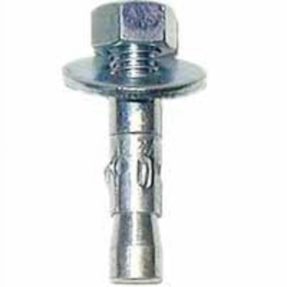 Midwest Products 04124 Wedge Anchor, 3/8 x 2-3/4", Zinc Plated, Pack-50 ...