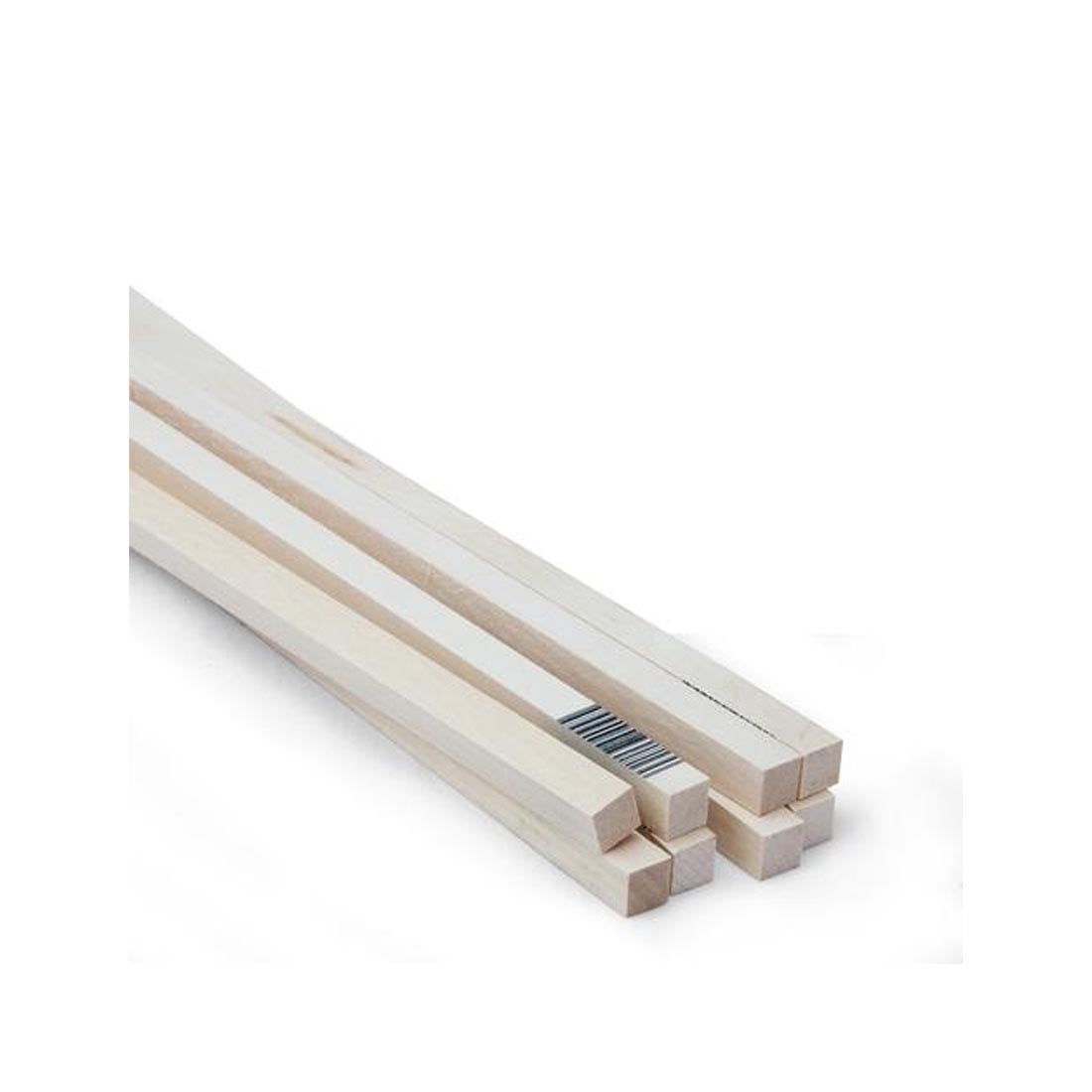 Midwest Products Basswood Strips 1/2 x 1/2 x 24" - Walmart.com