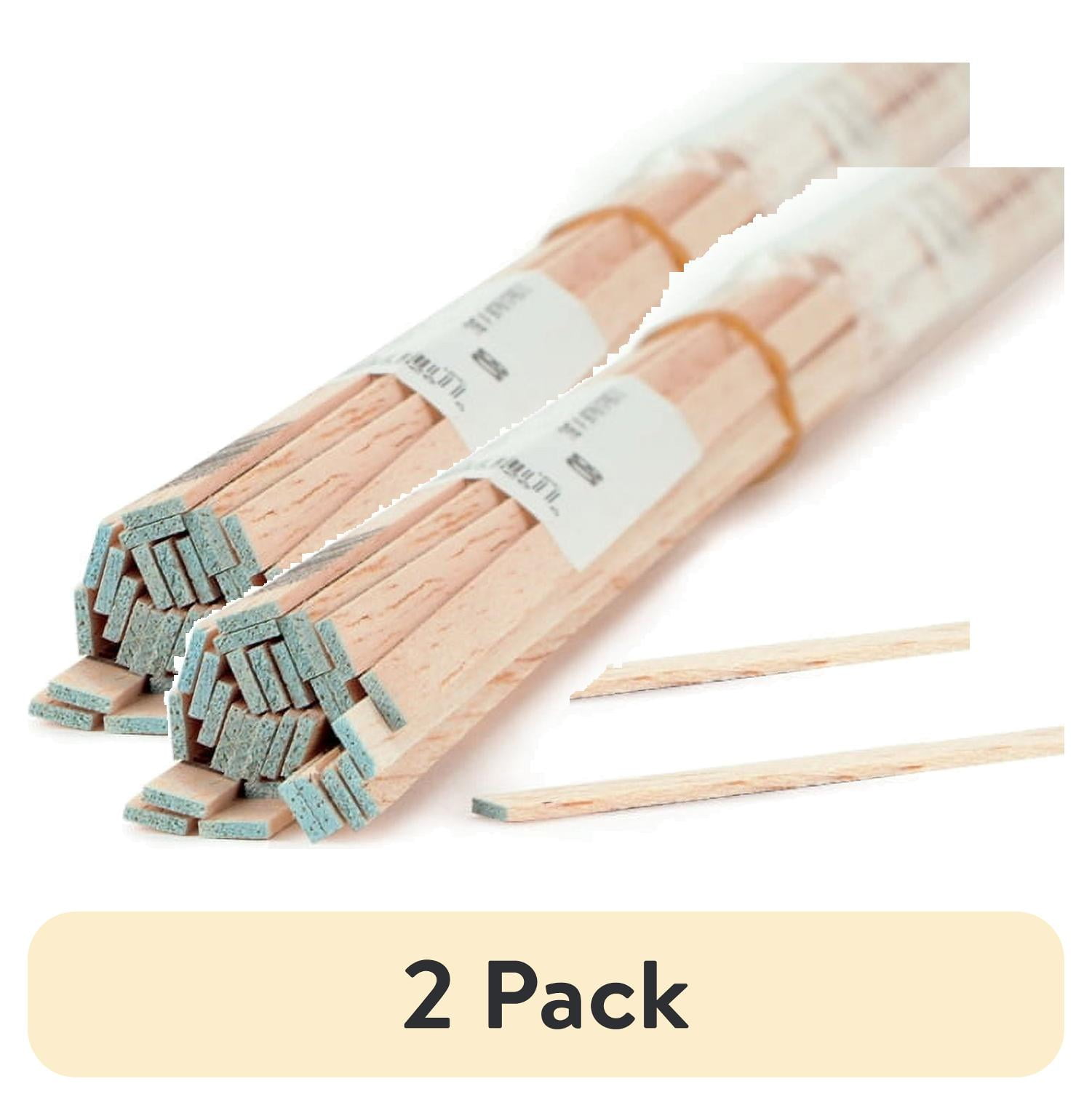 (2 pack) Midwest Products Co. Balsa Strips 1/4 x 1/4 x 36 10 MID6066 ...