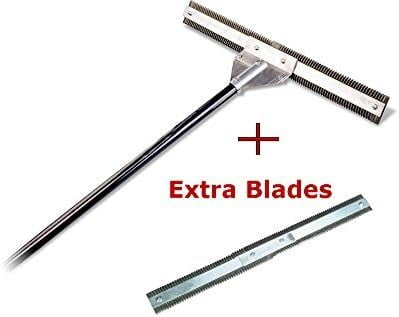 Midwest Rake Aquatic Weed Eradicator Rake with Extra Blade Included ...