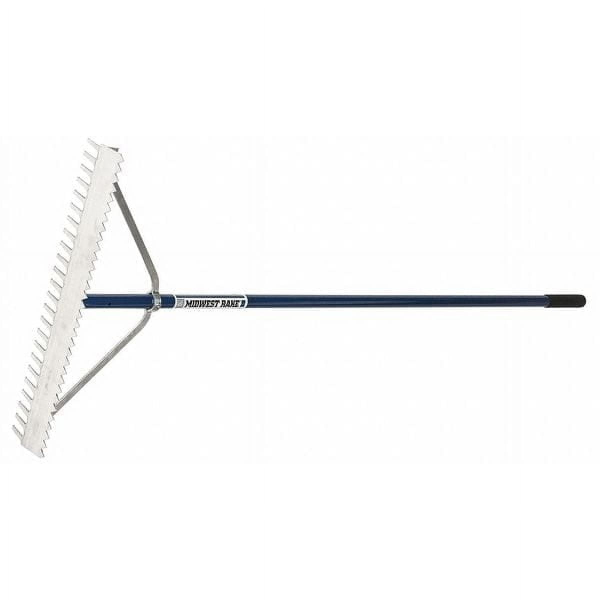 Midwest Rake Asphalt Lute,24 Tines,Aluminum Handle 12536GRA - Walmart ...