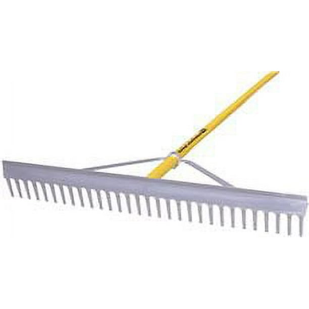 Midwest Rake Field And Aggregate Rake 24 In. With 66 In. Handle ...