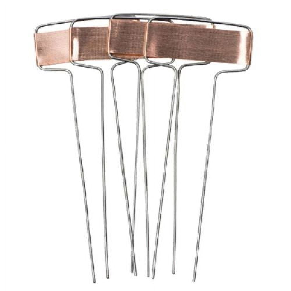 Midwest T026GT 4-Pack Of 6" Inch Copper Plant Marker Labels - Quantity ...