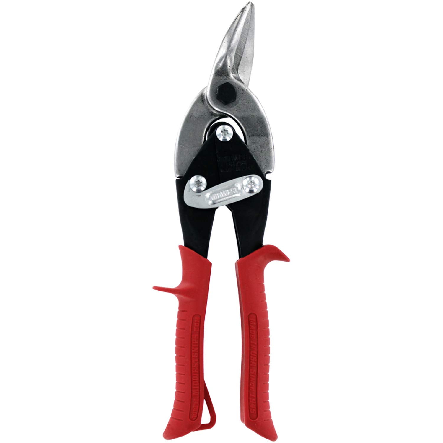 Midwest Snips MWT-6716L Forged Serrated Blade Left-Cut Aviation Snip, 9 ...