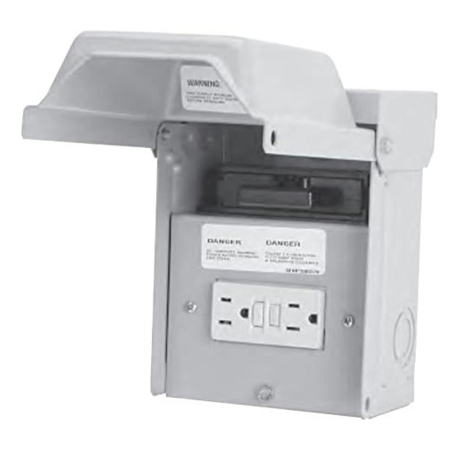 Midwest U065P010 Disconnect Switch, Pullout, 60A, 1P, 240VAC, GFCI ...