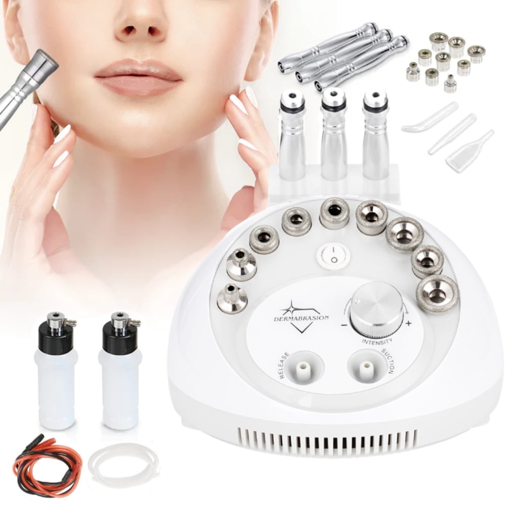Mieauty 3-in-1 Portable Diamond Microdermabrasion Machine - Exfoliation ...