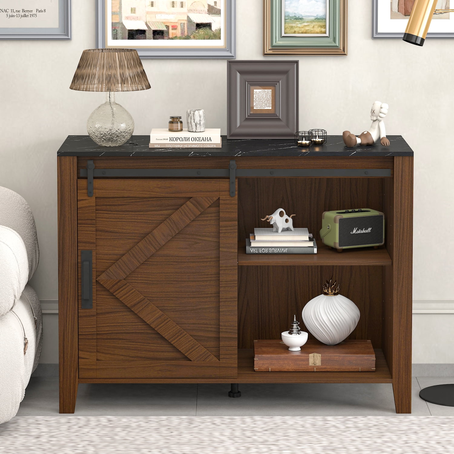 Miekor Drawer dresser cabinet,Sideboard,bar cabinet,Buffet server ...