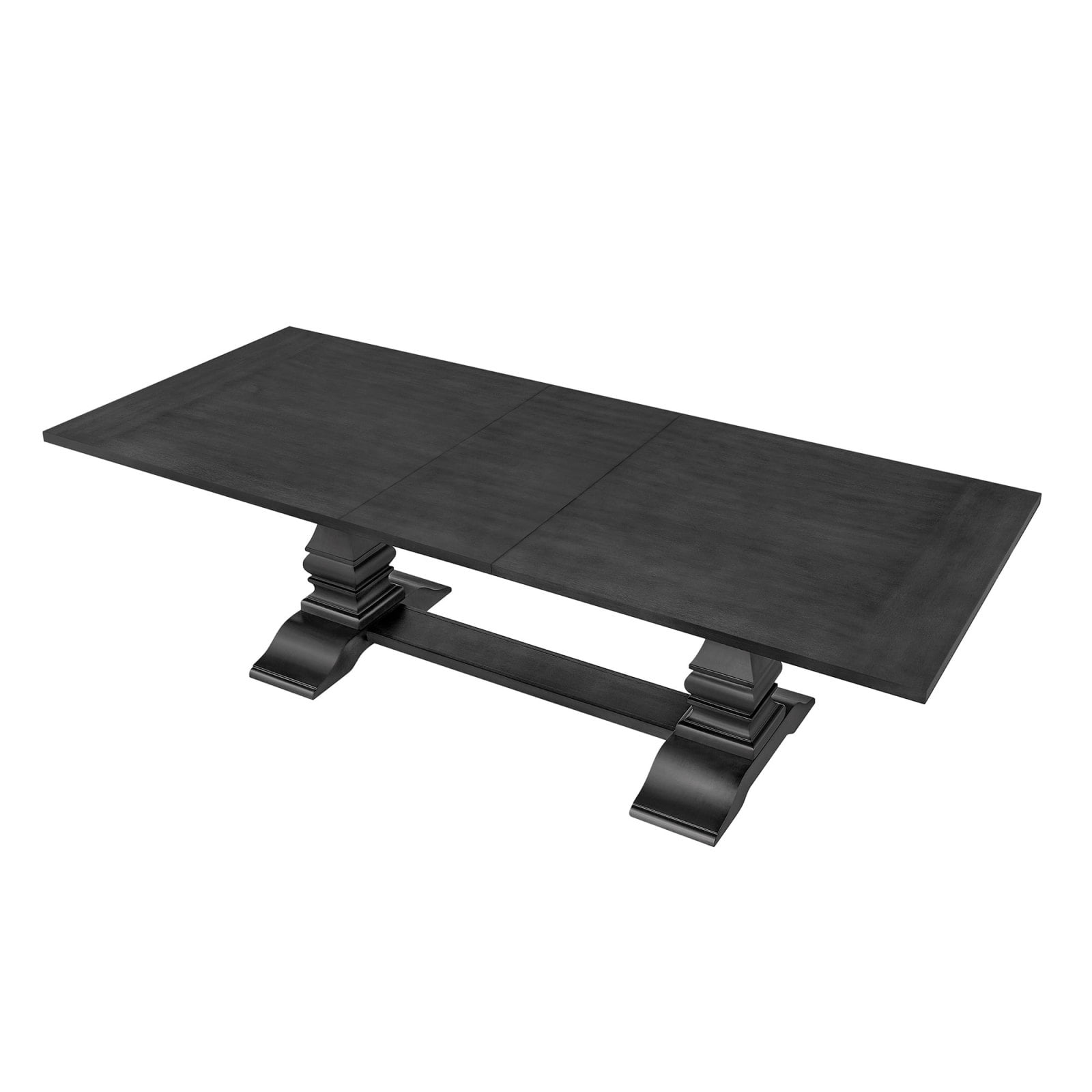 Miekor Furniture 102.01 Inch Extendable Wooden Dining Table for 6 ...