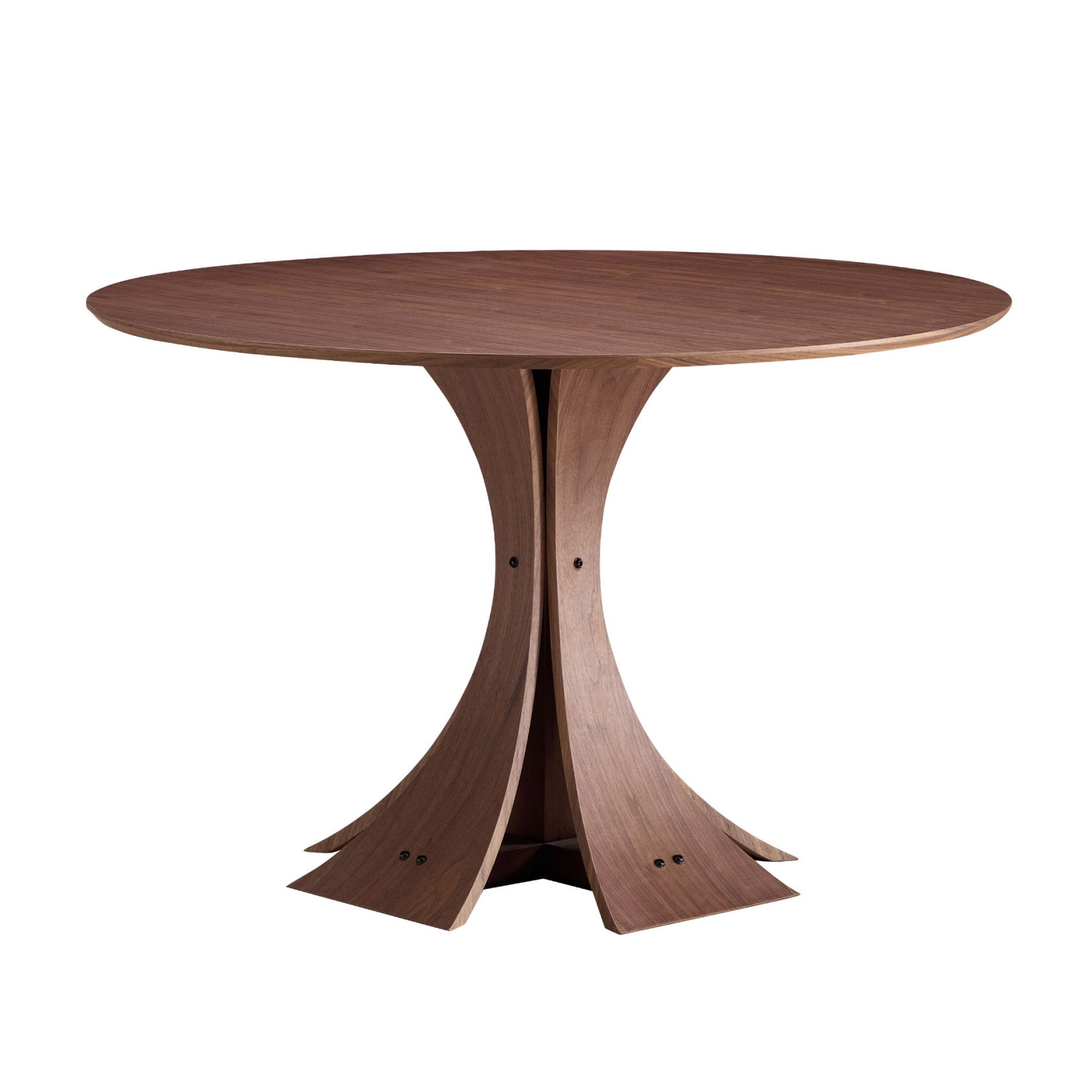 Miekor Furniture 47.24" Round Modern Style MDF Wood Dining Table in ...