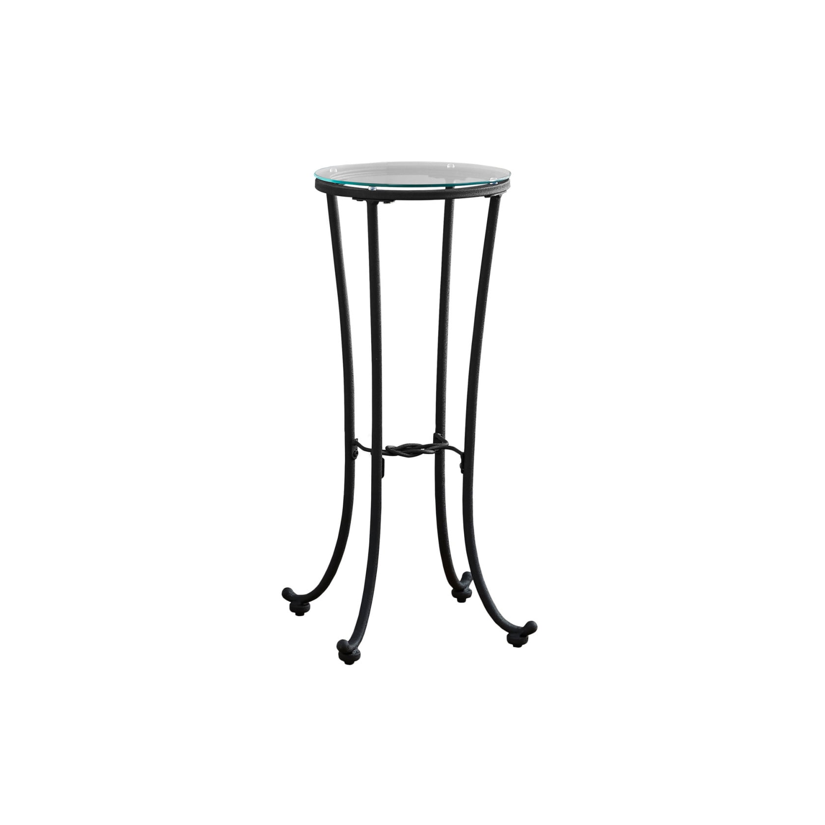 Miekor Furniture Accent Table, Side, End, Plant Stand, Round, Living ...