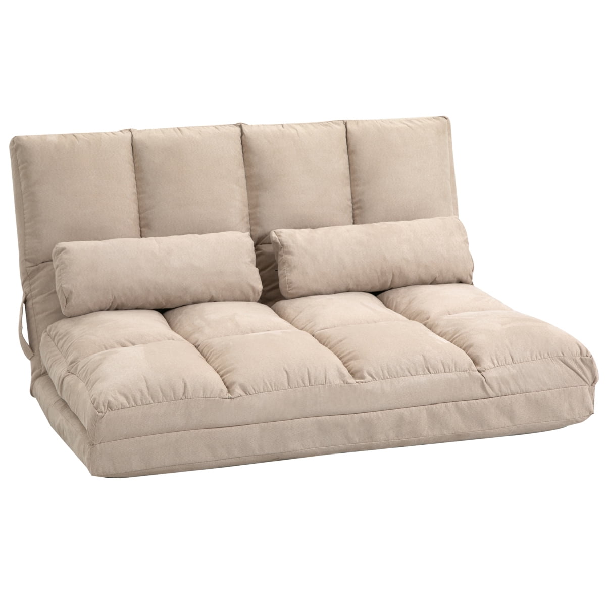 Miekor Furniture Convertible Floor Sofa Chair, Folding Couch Bed, Guest ...