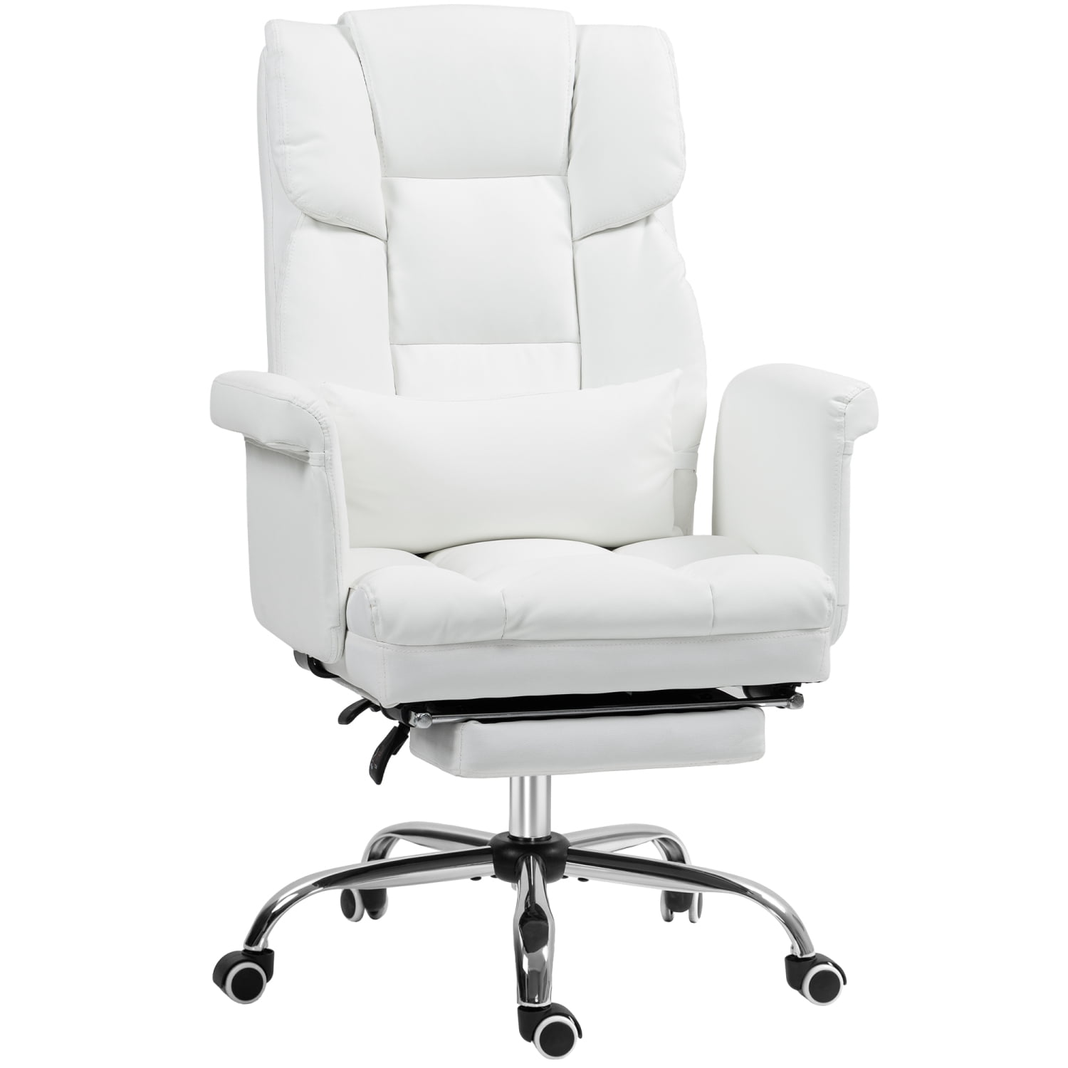 Miekor Furniture Executive Office Chair, PU Leather Ergonomic Office ...