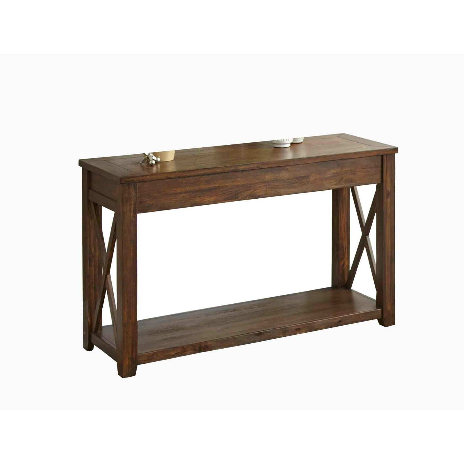 Miekor Furniture Lenka - Sofa Table - Brown 39012 - Walmart.com