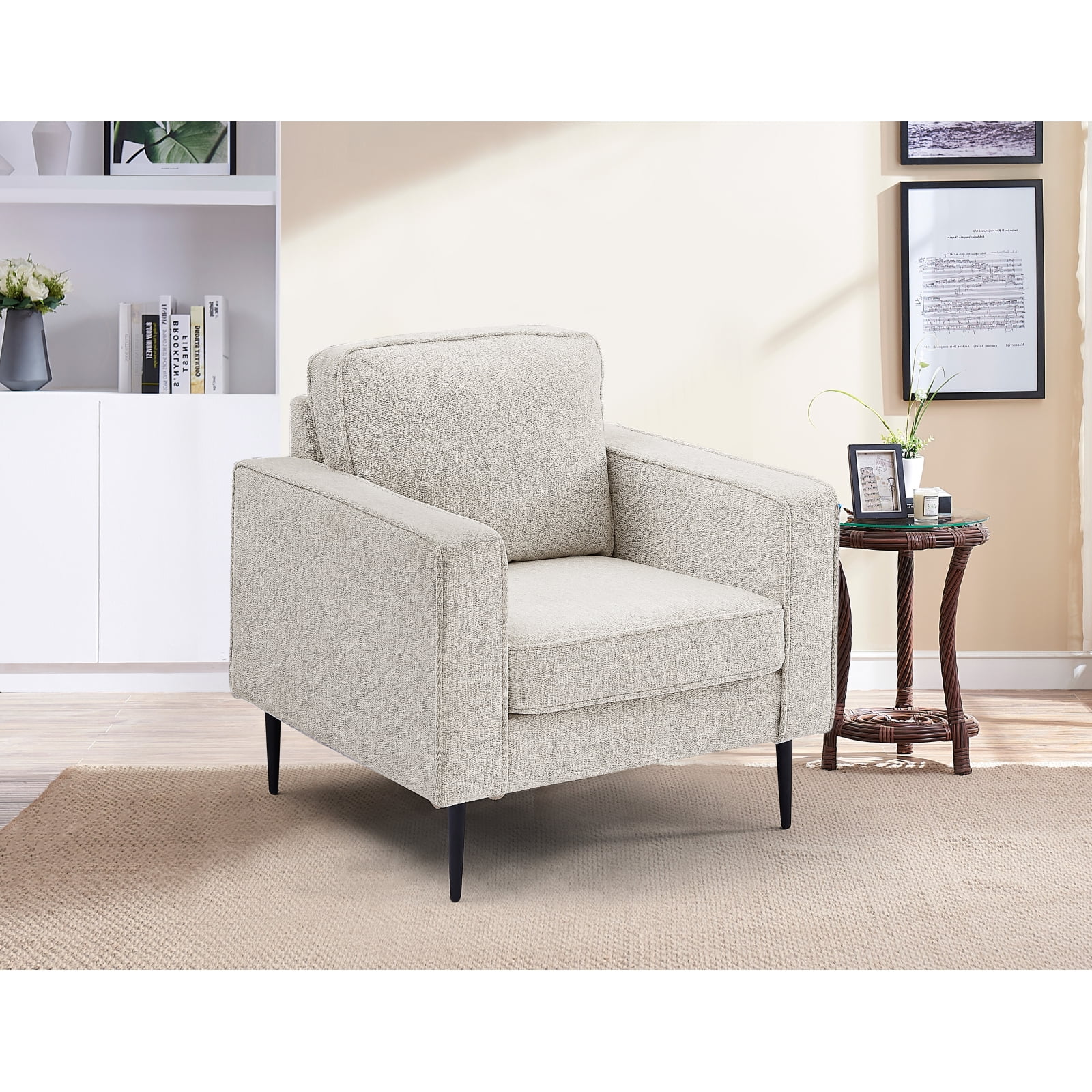 Miekor Furniture Living Room Upholstered Sofa with high-tech Fabric ...