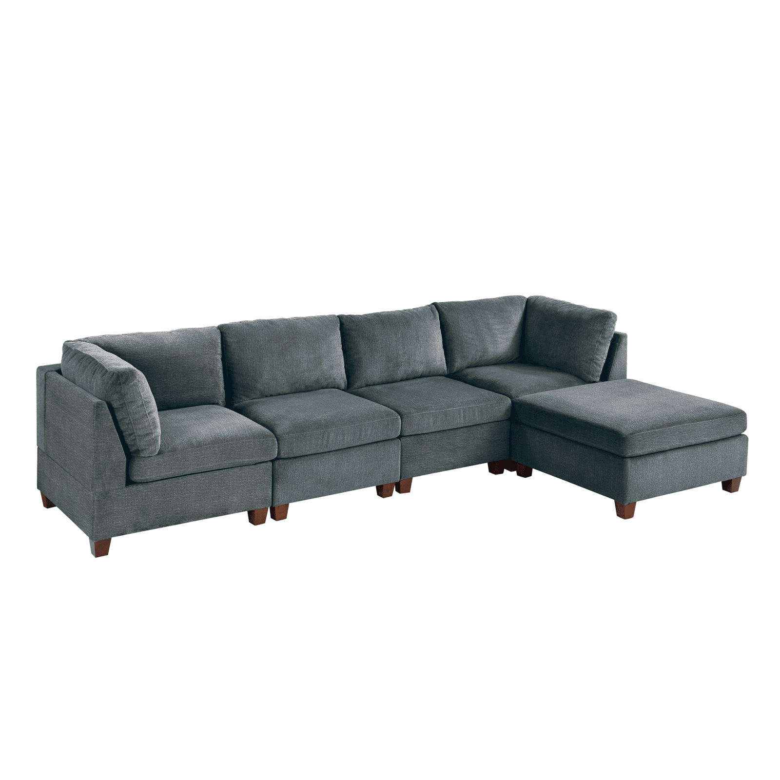Miekor Furniture MODULA SET - 5PC in Gray W5U006 - Walmart.com