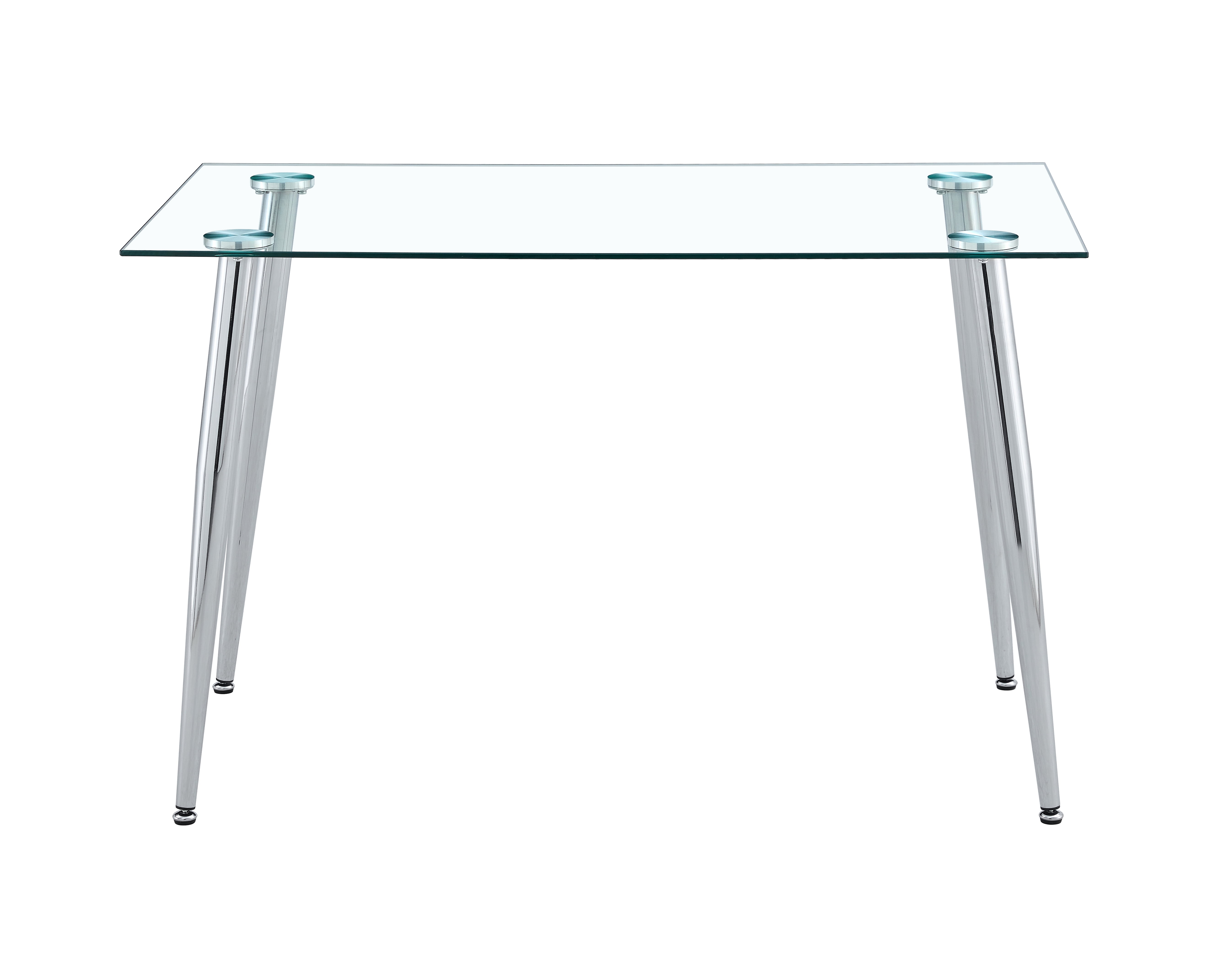 Miekor Furniture Modern Minimalist Rectangle Glass Dining Table ...