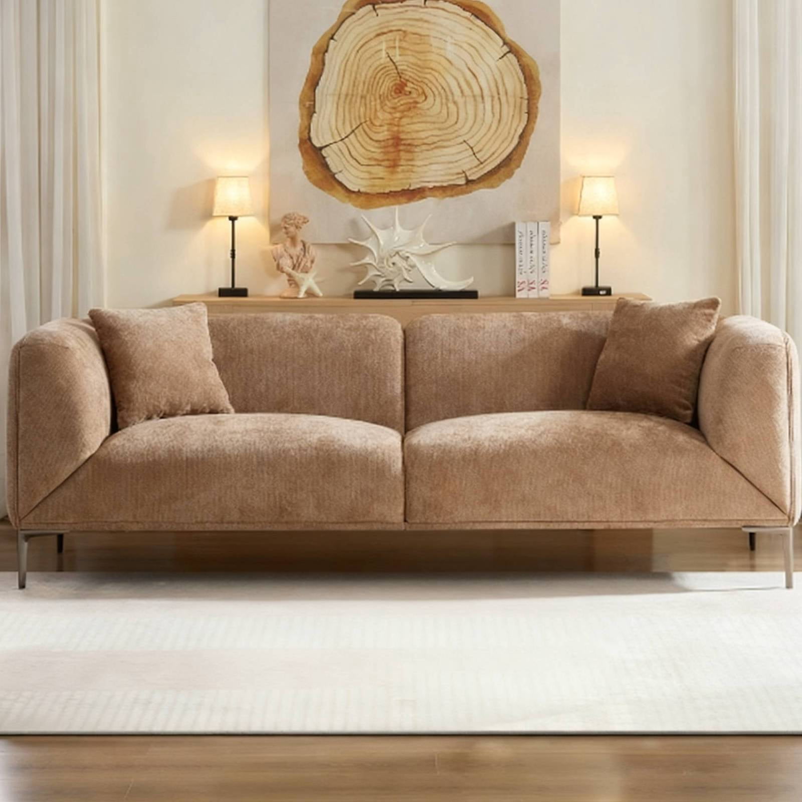 Miekor Furniture Modern Sofa for Living Room Family Movie Nights ...