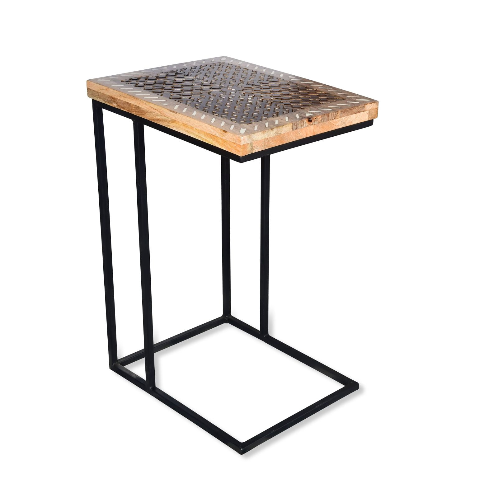 Miekor Furniture Parris - Sofa Server Table - Light Brown 08732 ...