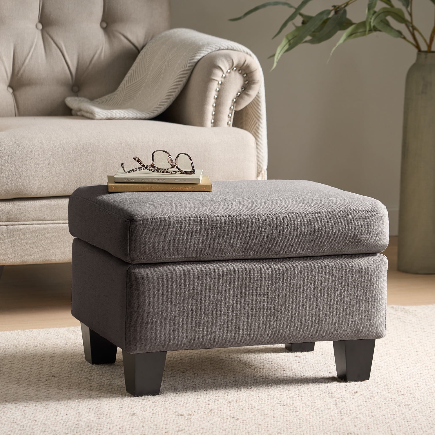 Miekor Furniture SPRINGFIELD OTTOMAN 66598 - Walmart.com