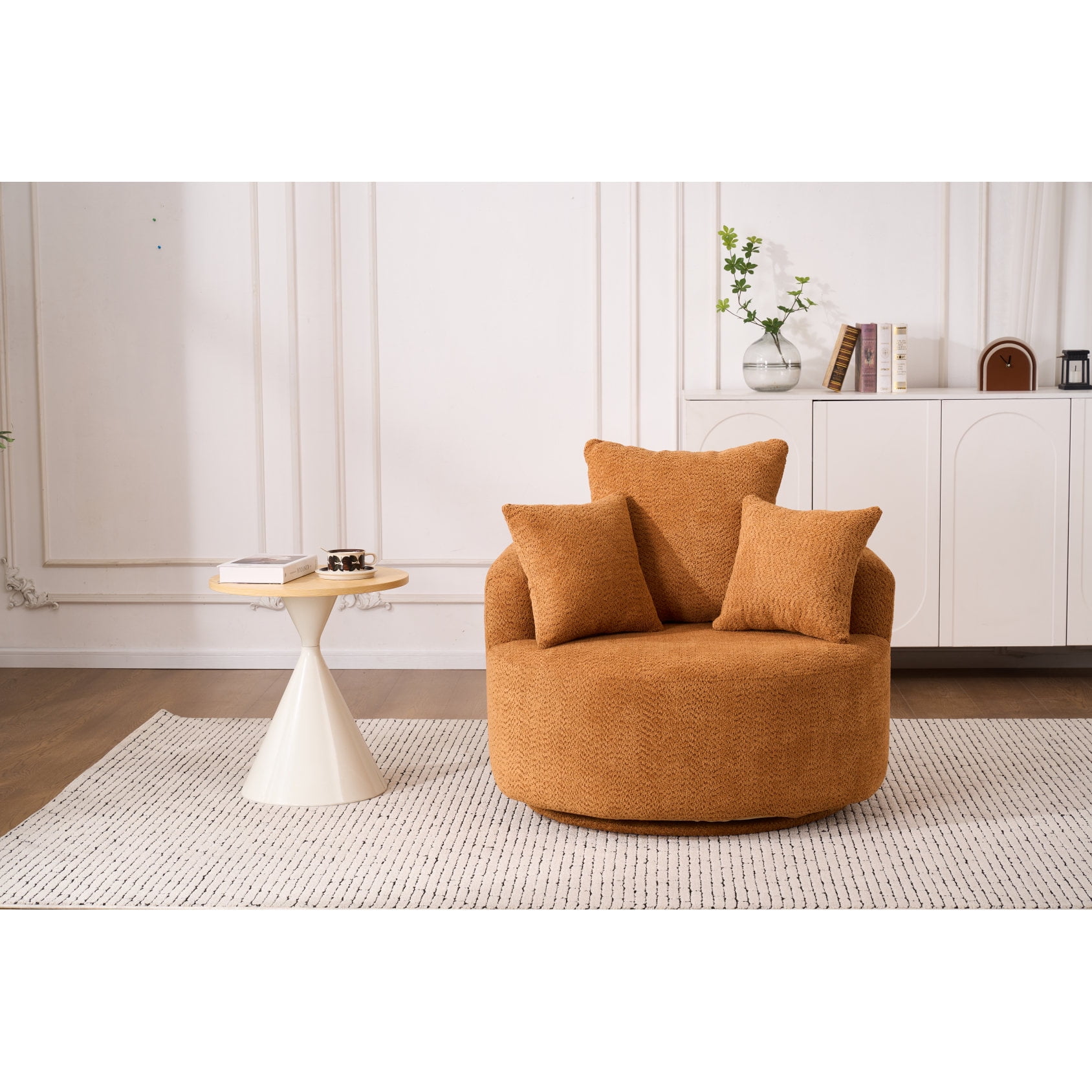 Miekor Furniture Single-Seat Compression Chair, Crochet Yarn Material ...