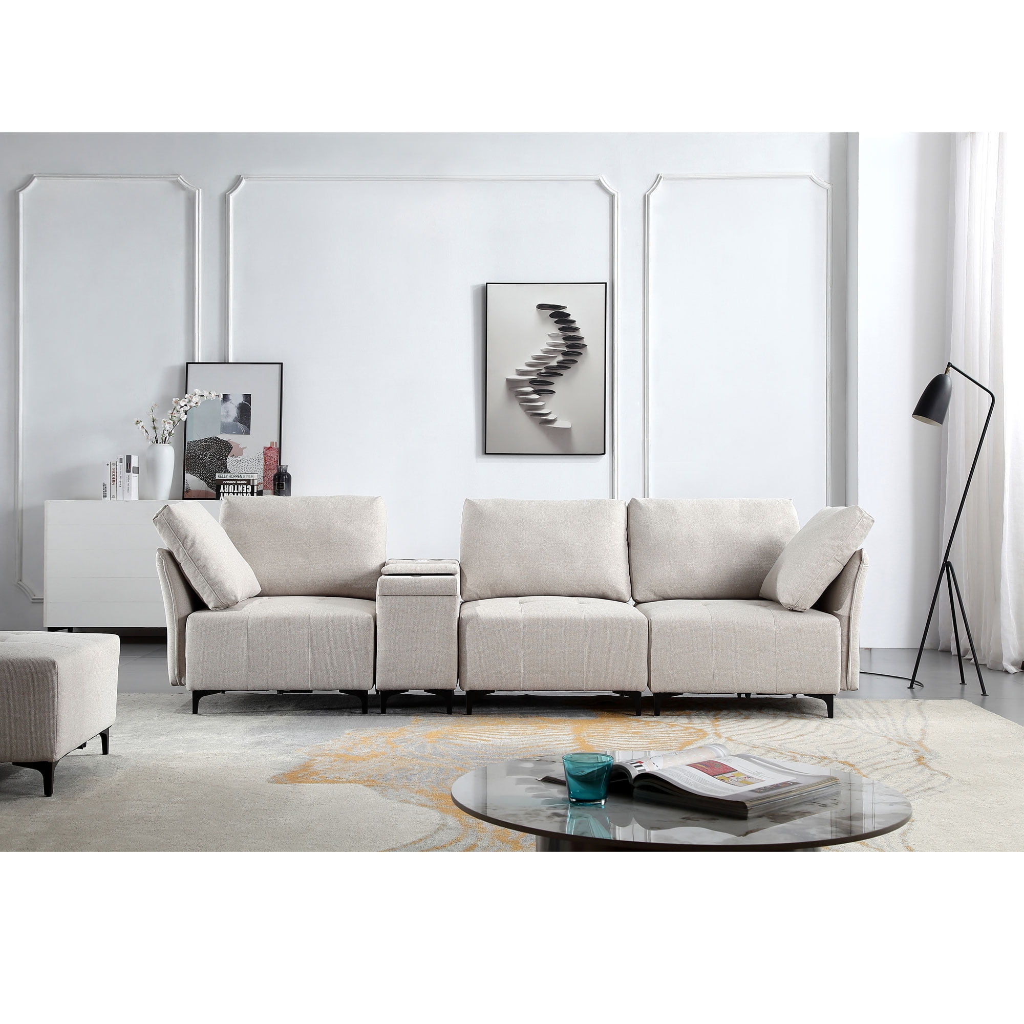 Miekor Modular Sectional Sofa, Multifunctional Couches For Living Room ...