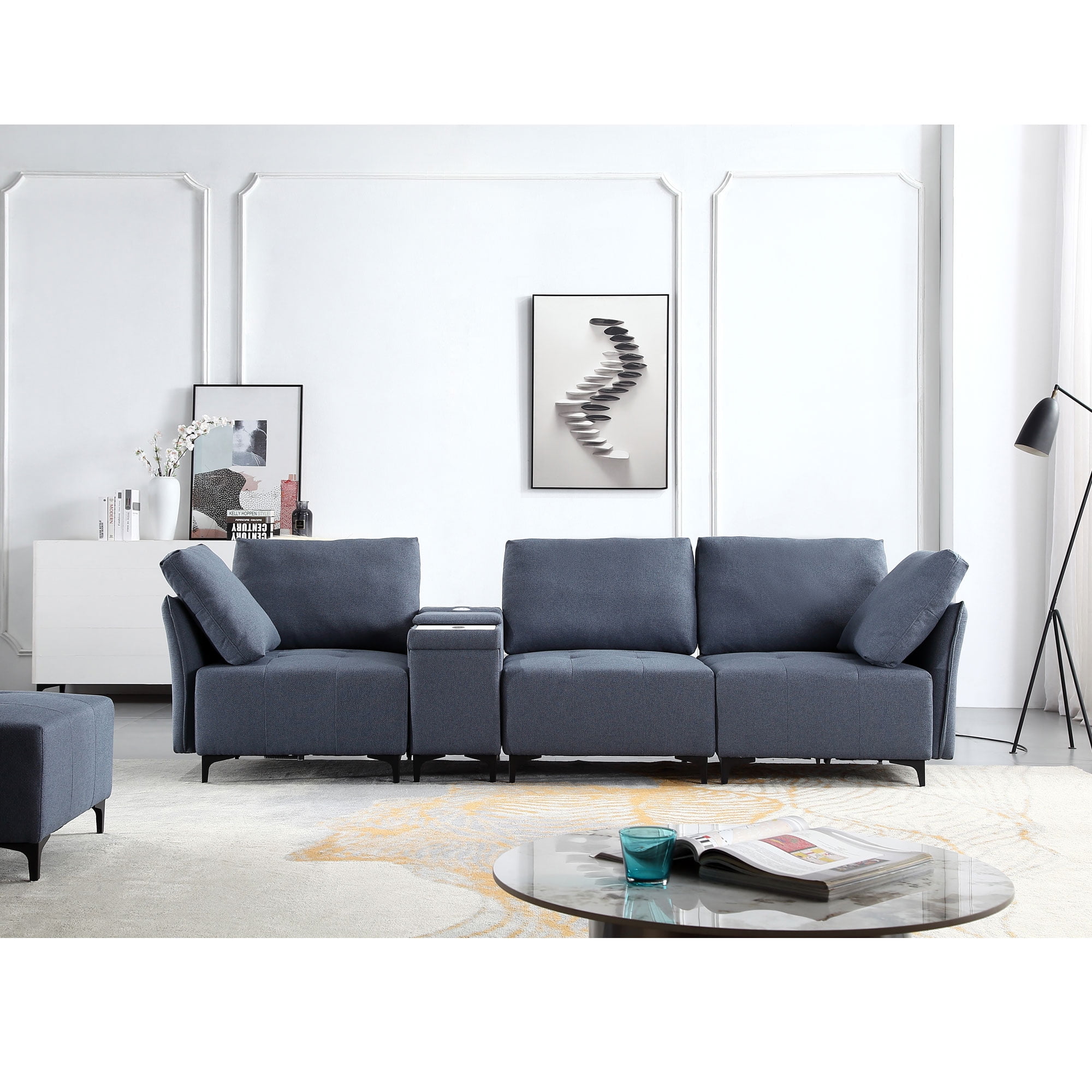 Miekor Modular Sectional Sofa, Multifunctional Couches For Living Room ...