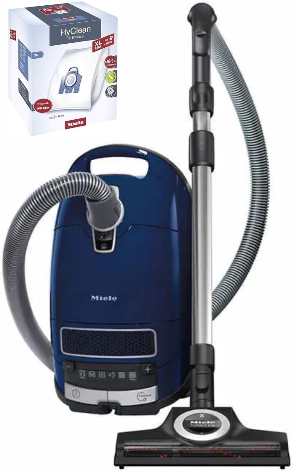 Miele Complete C3 Multi-Surface Canister Vacuum Cleaner, Blue, Bagged ...