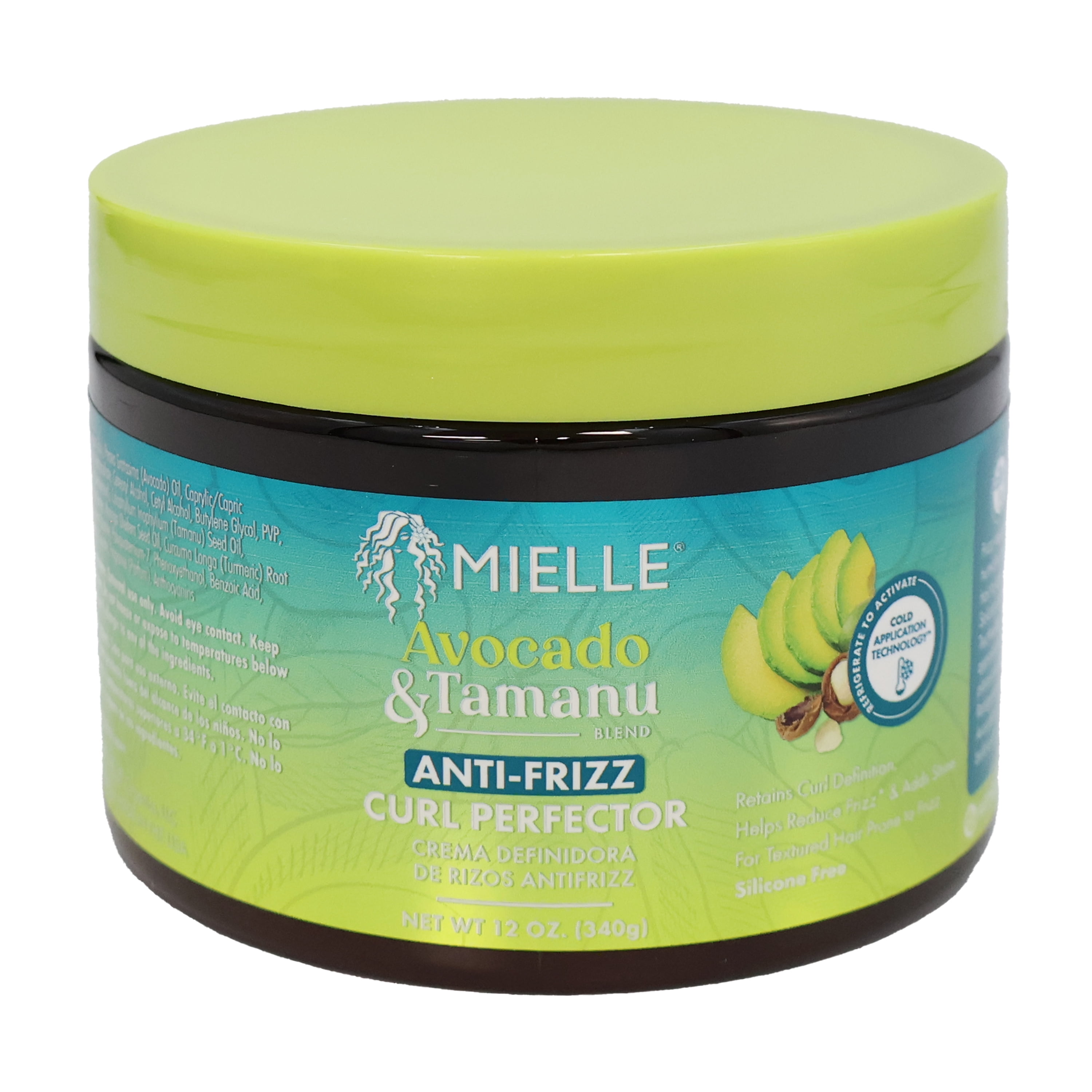 Mielle Avocado and Tamanu Anti Frizz Curl Perfector, 12 Oz. - Walmart.com
