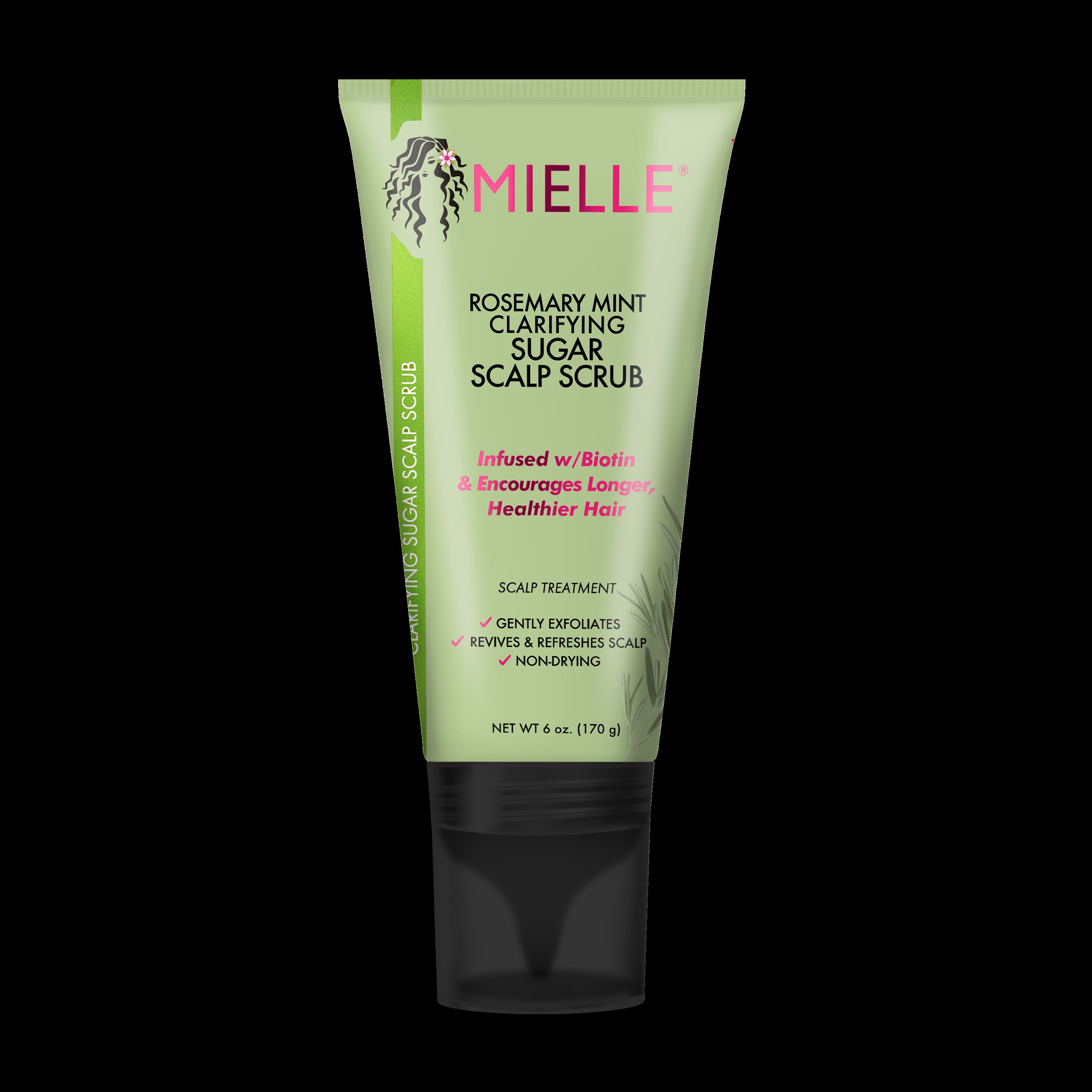Mielle Rosemary Mint Hair Shampoo & Scalp Scrub, Clarifying ...