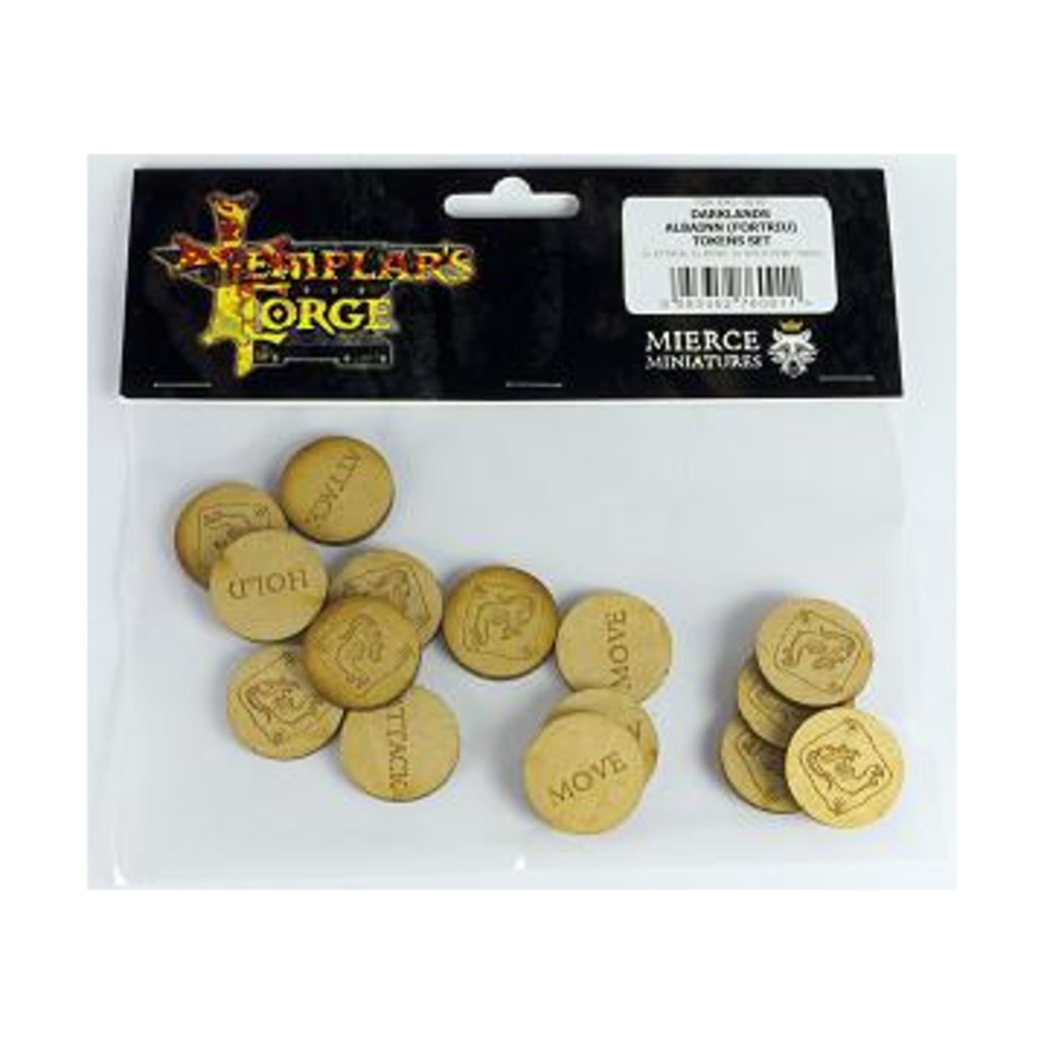 Mierce Miniatures Token Set - Albainn, Fortriu New - Walmart.com