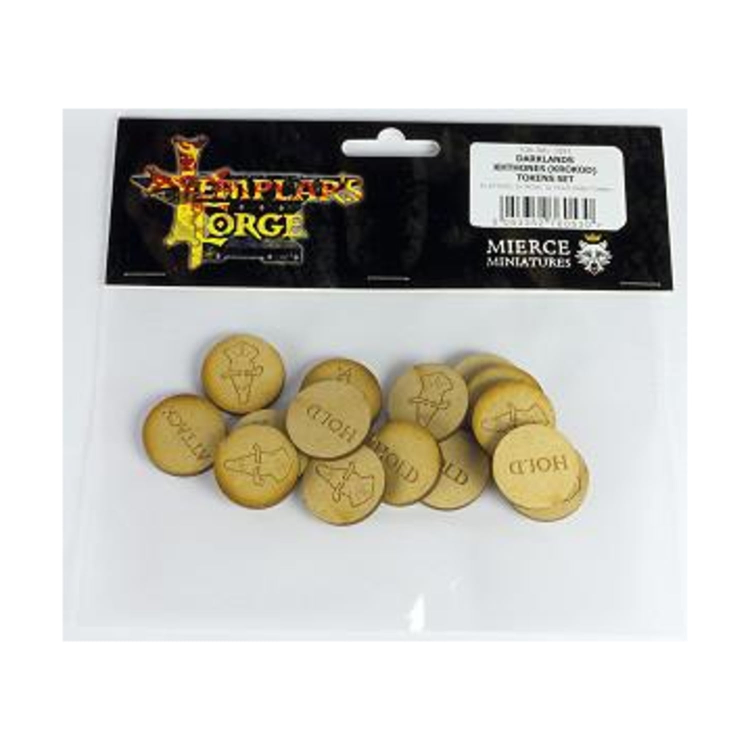 Mierce Miniatures Token Set - Khthones, Krokod New - Walmart.com
