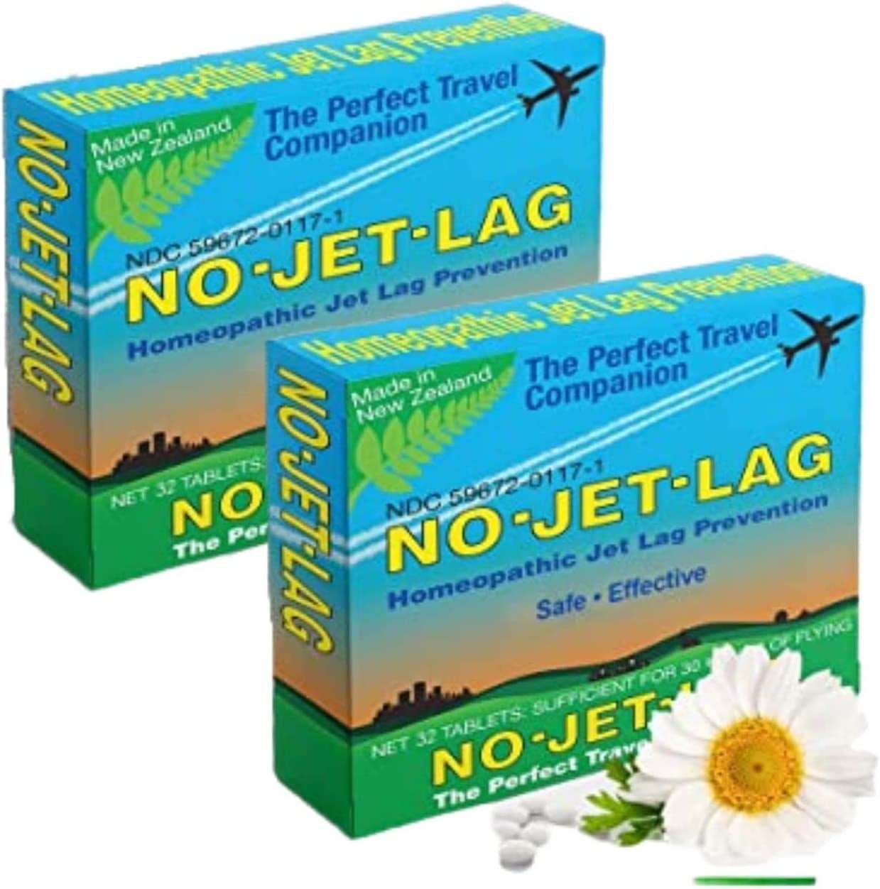 Miers Labs NO Jet Lag Homeopathic Remedy, Reduces Jet Lag, Plant-Based ...