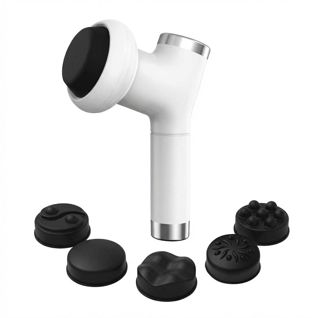 Handheld Back Massager, Ultra-Quiet Muscle Massager, Deep Tissue ...