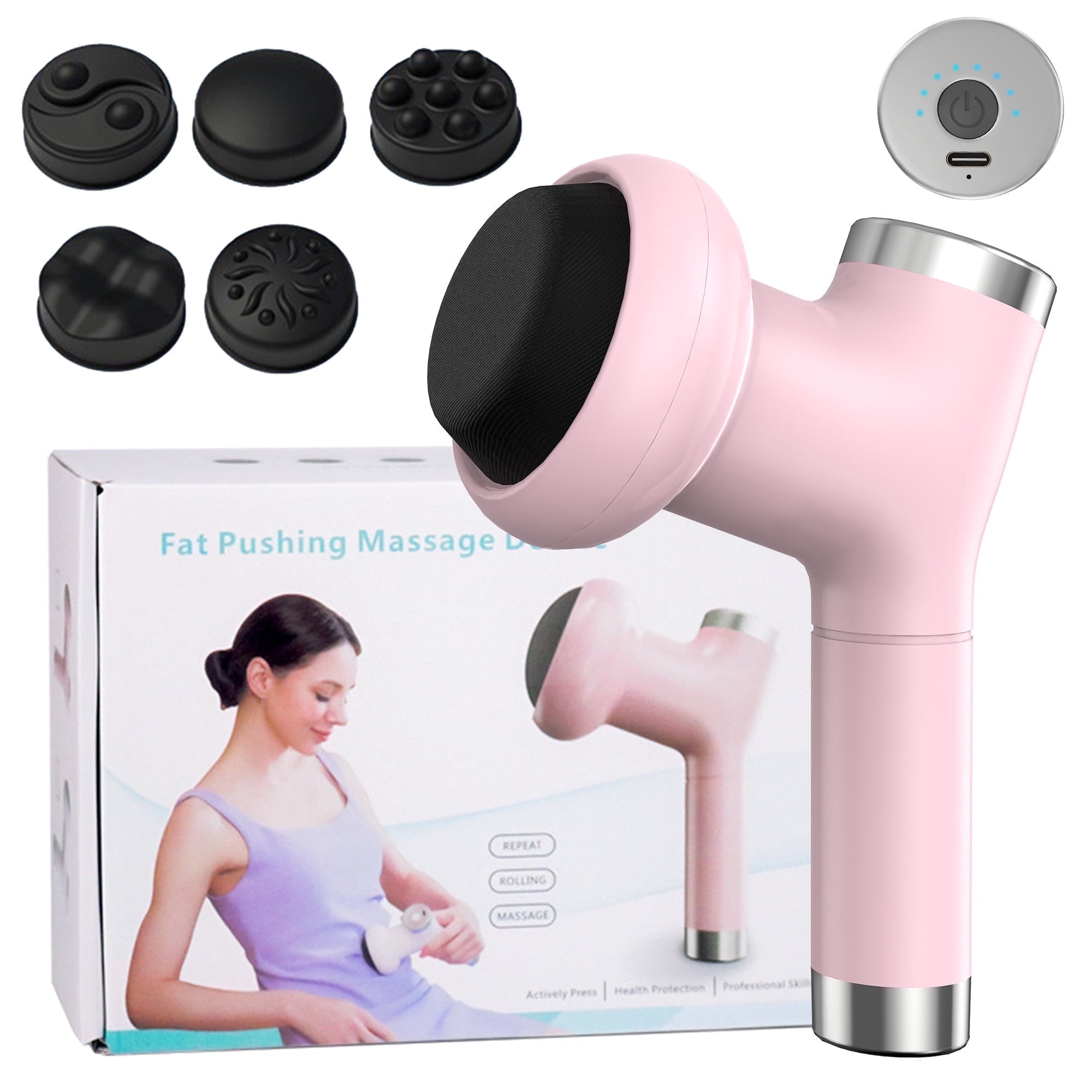 Mifanstech Handheld Back Massager, Ultra-Quiet Powerful Muscle Massager, Deep Tissue Massage Gun ...