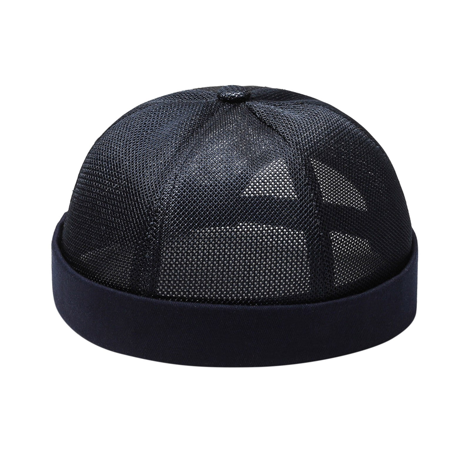 Mifelio Brimless Caps Hats for Men Solid Cap Mesh Quick Drying ...
