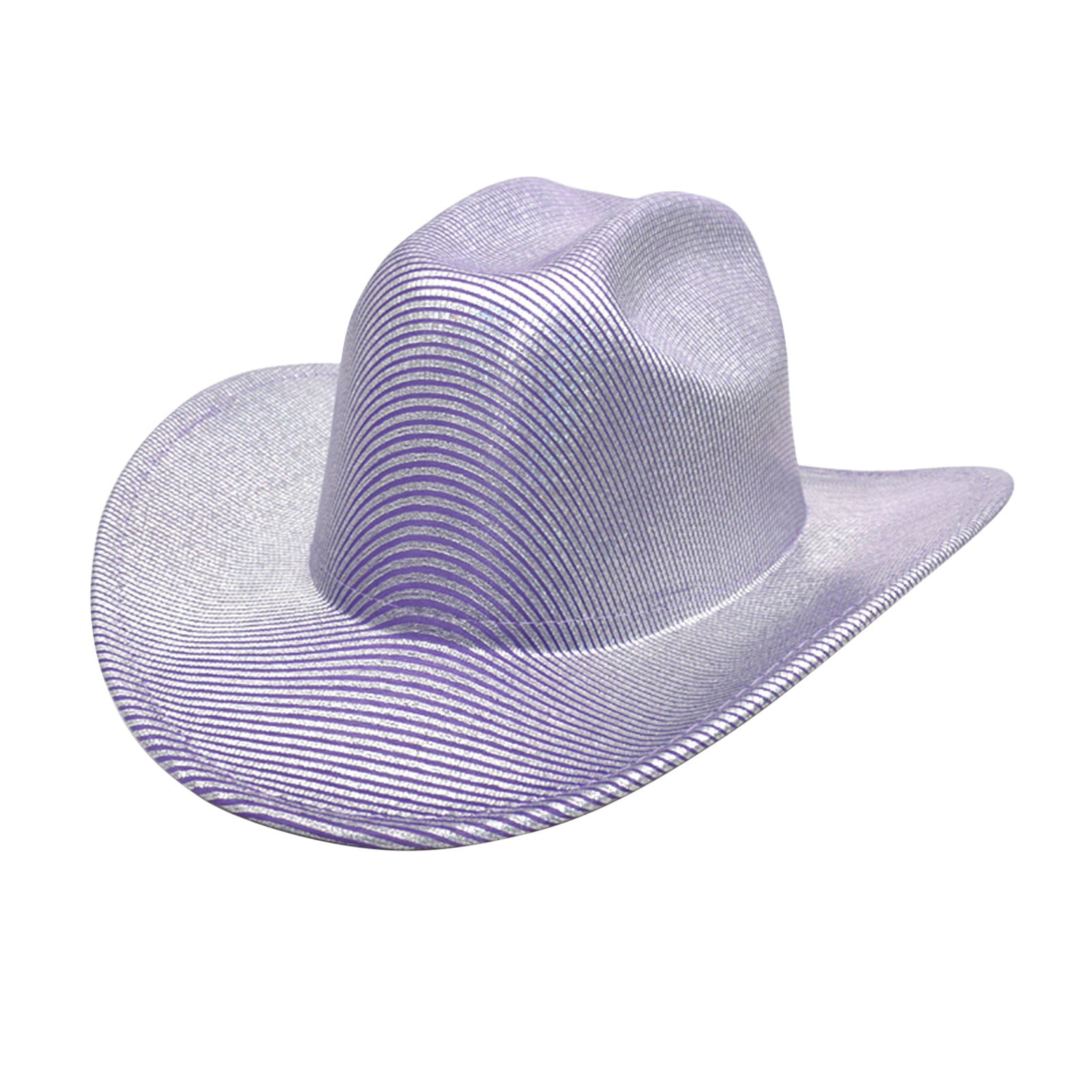 Mifelio Cowboy Hat Women's Big Brim Cowboy Hat Western Bowler Hat ...