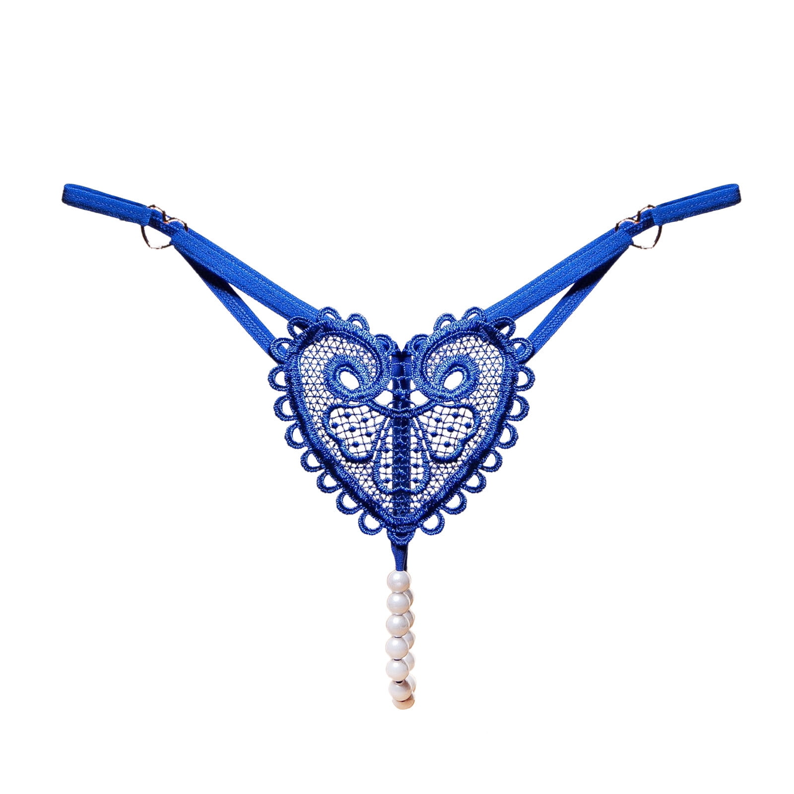 Mifelio Crotchless Panties for Women Lace Thong Thong Pants Briefs ...