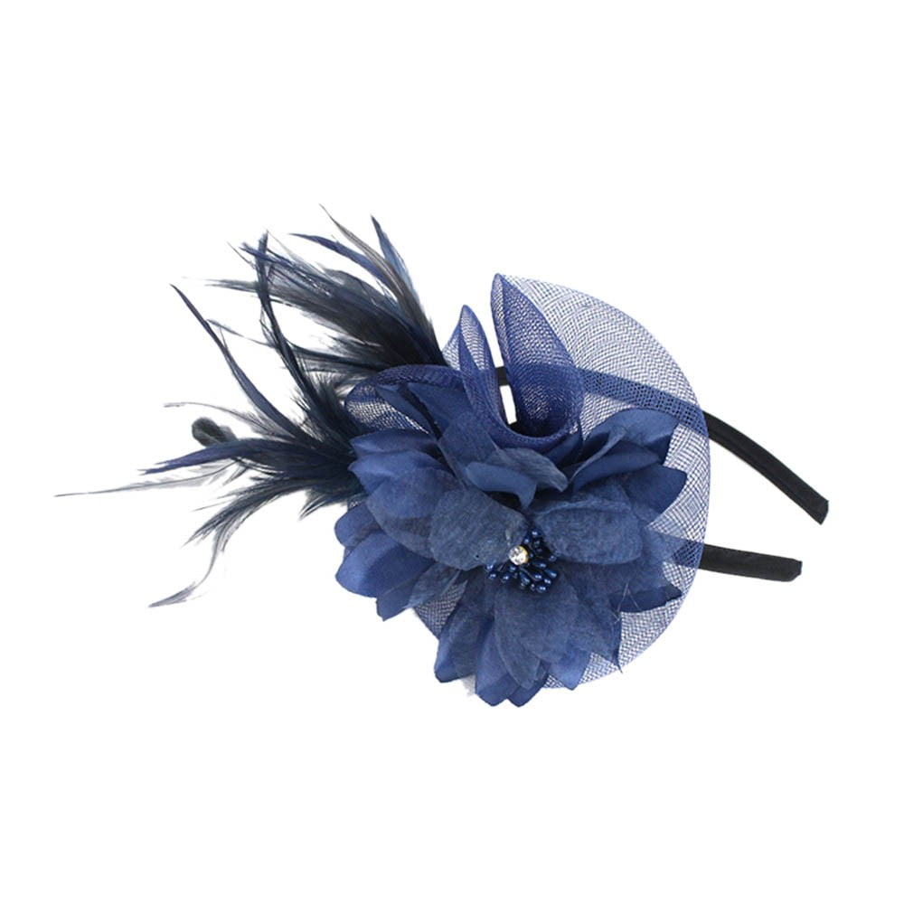Mifelio Fascinators Hats for Women, Women Fashion Wedding Mesh Hat ...
