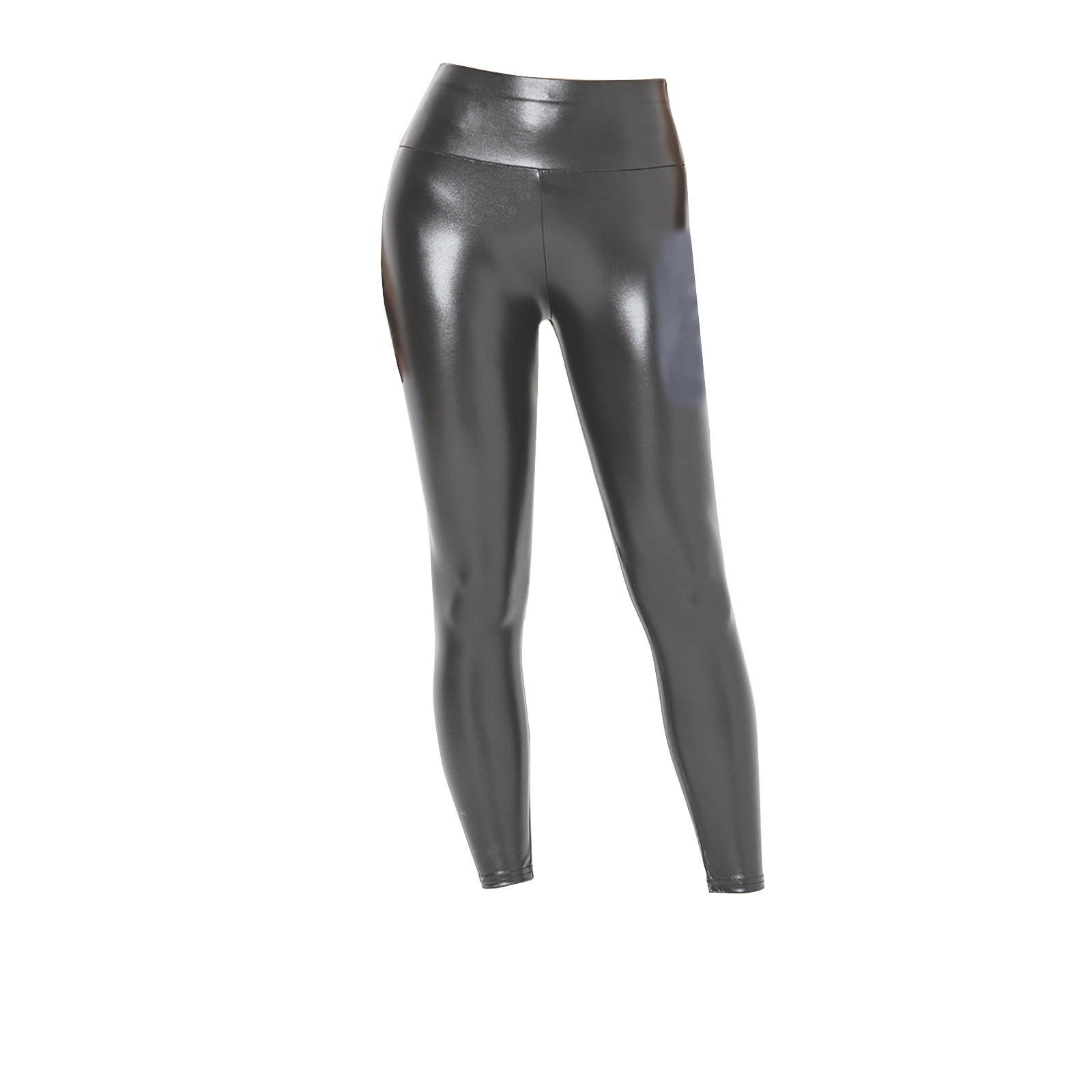 Mifelio Leather Leggings for Women V Back Faux Leather Leggings Women ...