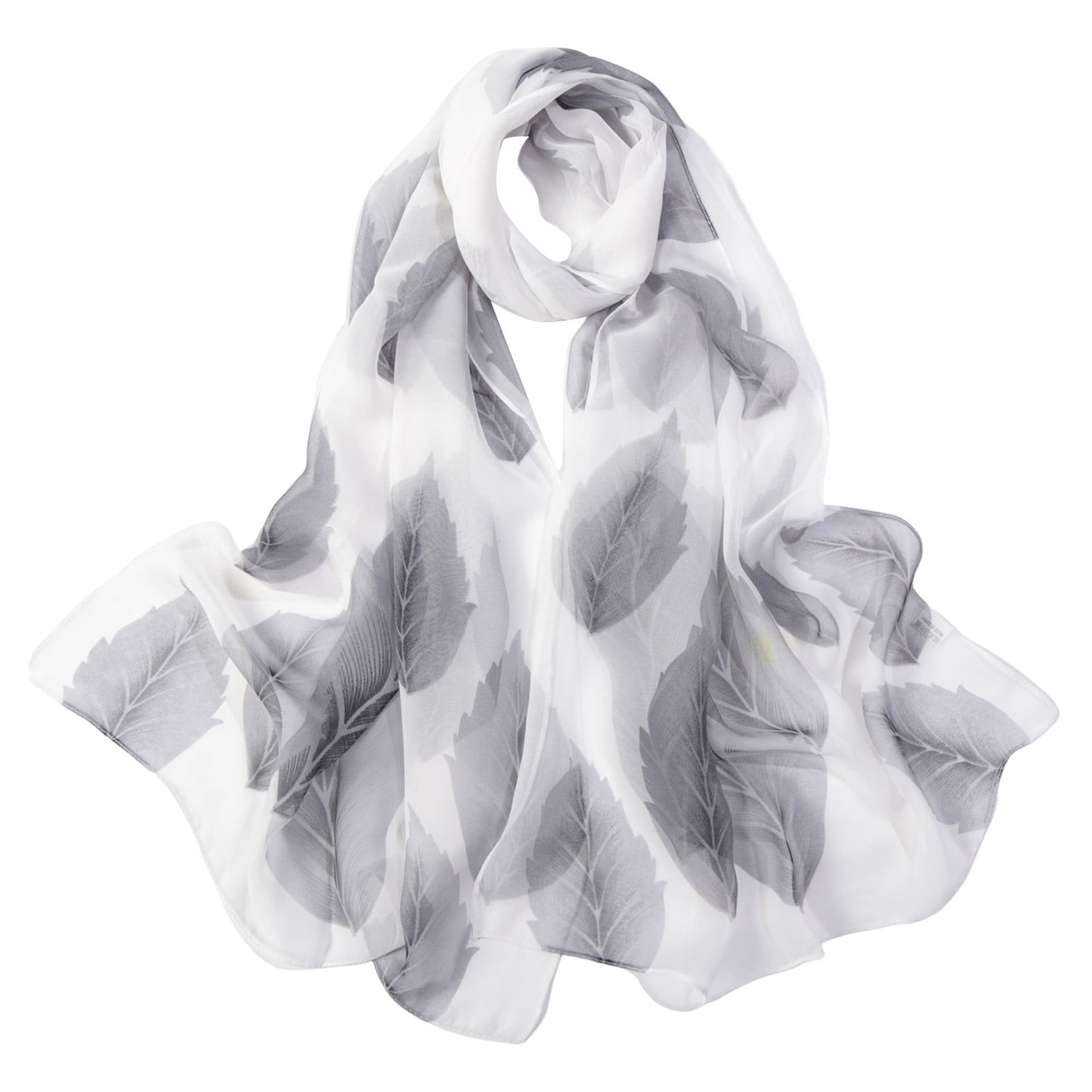 Mifelio Silk Scarf for Women Scarfs for Women Lightweight Print Floral ...