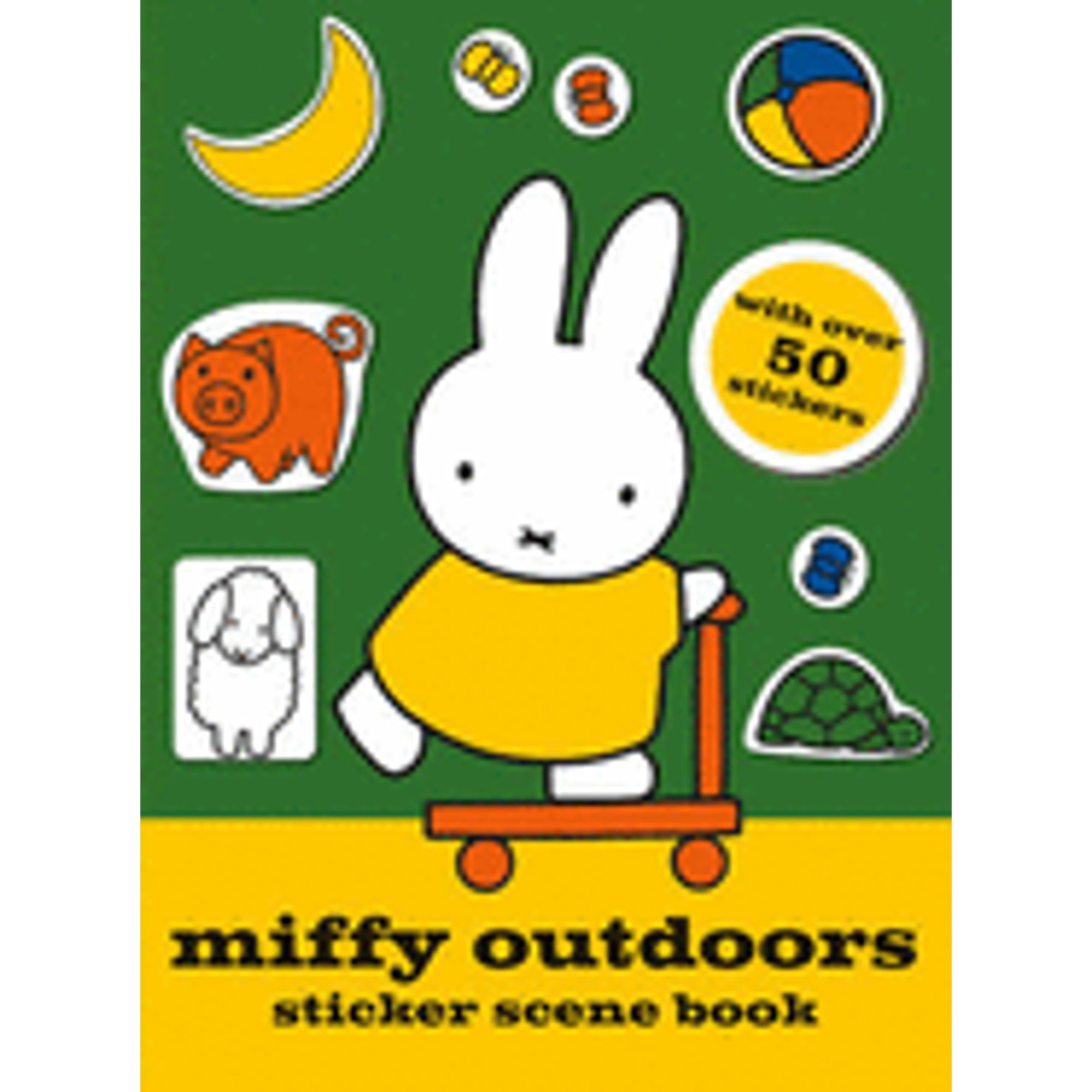 Pre-Owned Miffy Sticker Scene Book - Walmart.com