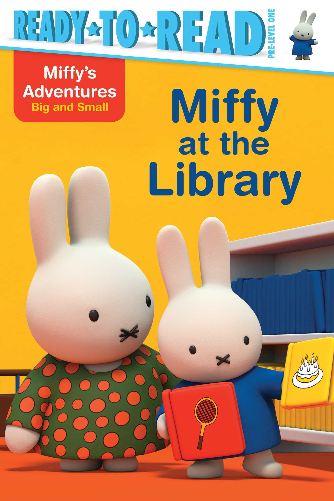 Miffy's Adventures Big and Small: Miffy at the Library (Hardcover ...